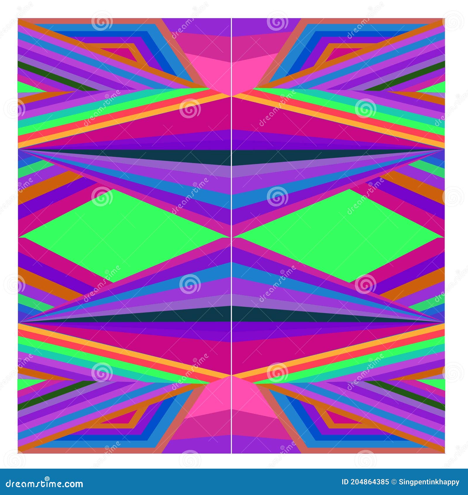 Vector Colorful Geometric and Curve Background Pattern for Feed Stock ...