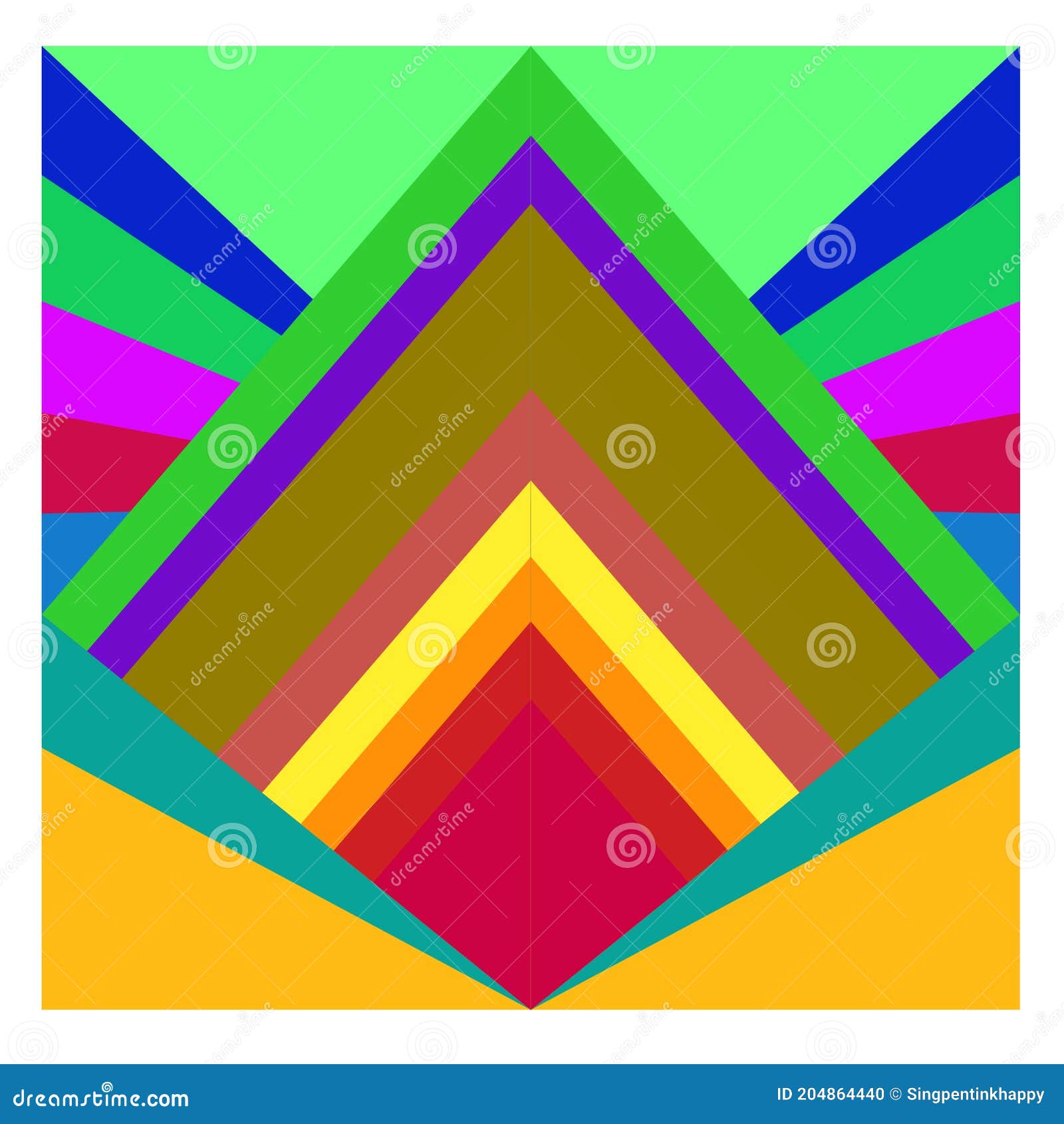 Vector Colorful Geometric and Curve Background Pattern for Feed Stock ...