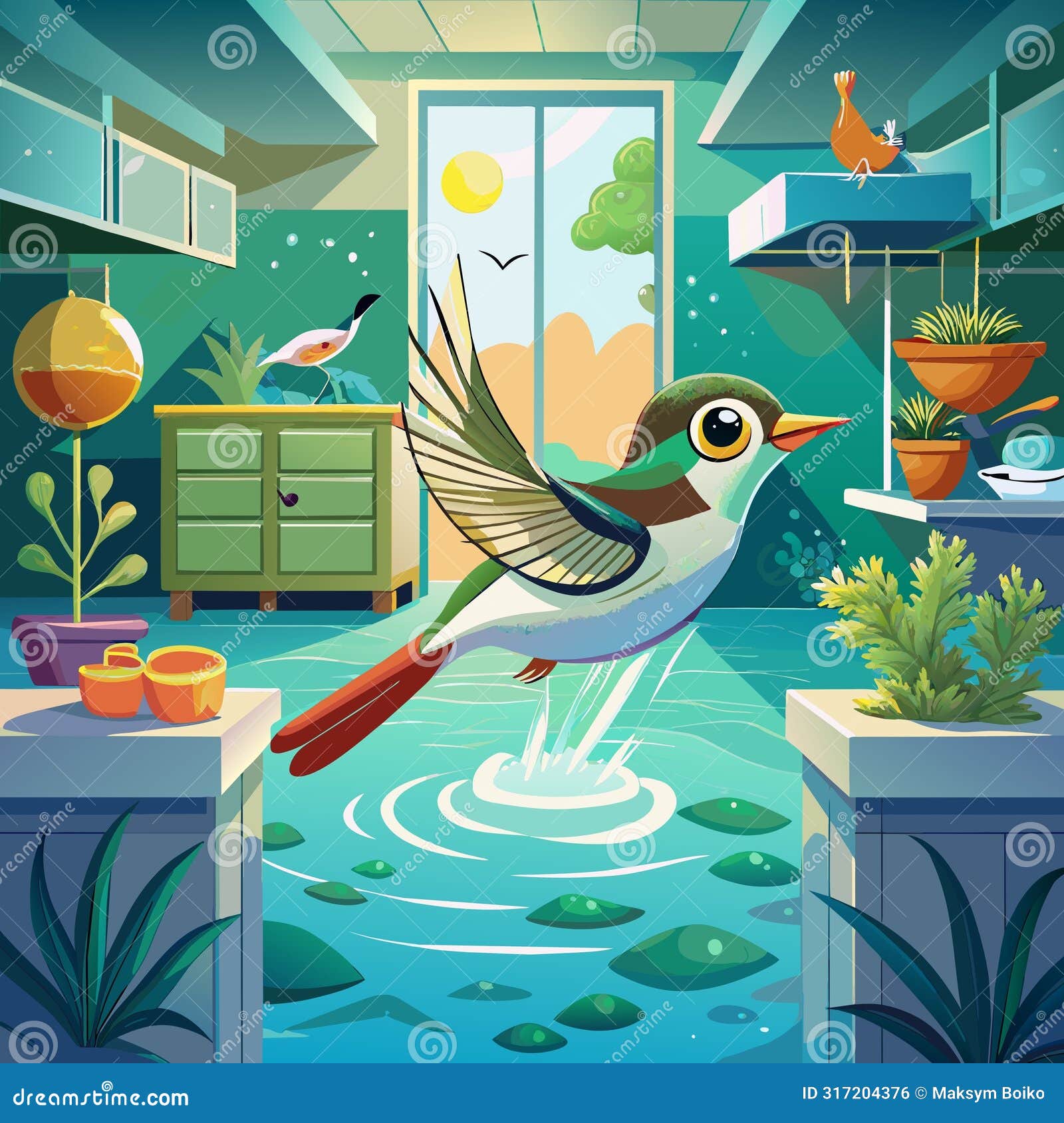 Acadian Flycatcher Bird Blue Icon Vector Illustration Stock Vector ... Acadian Flycatcher Bird Blue Icon Vector Illustration Stock Vector ...
