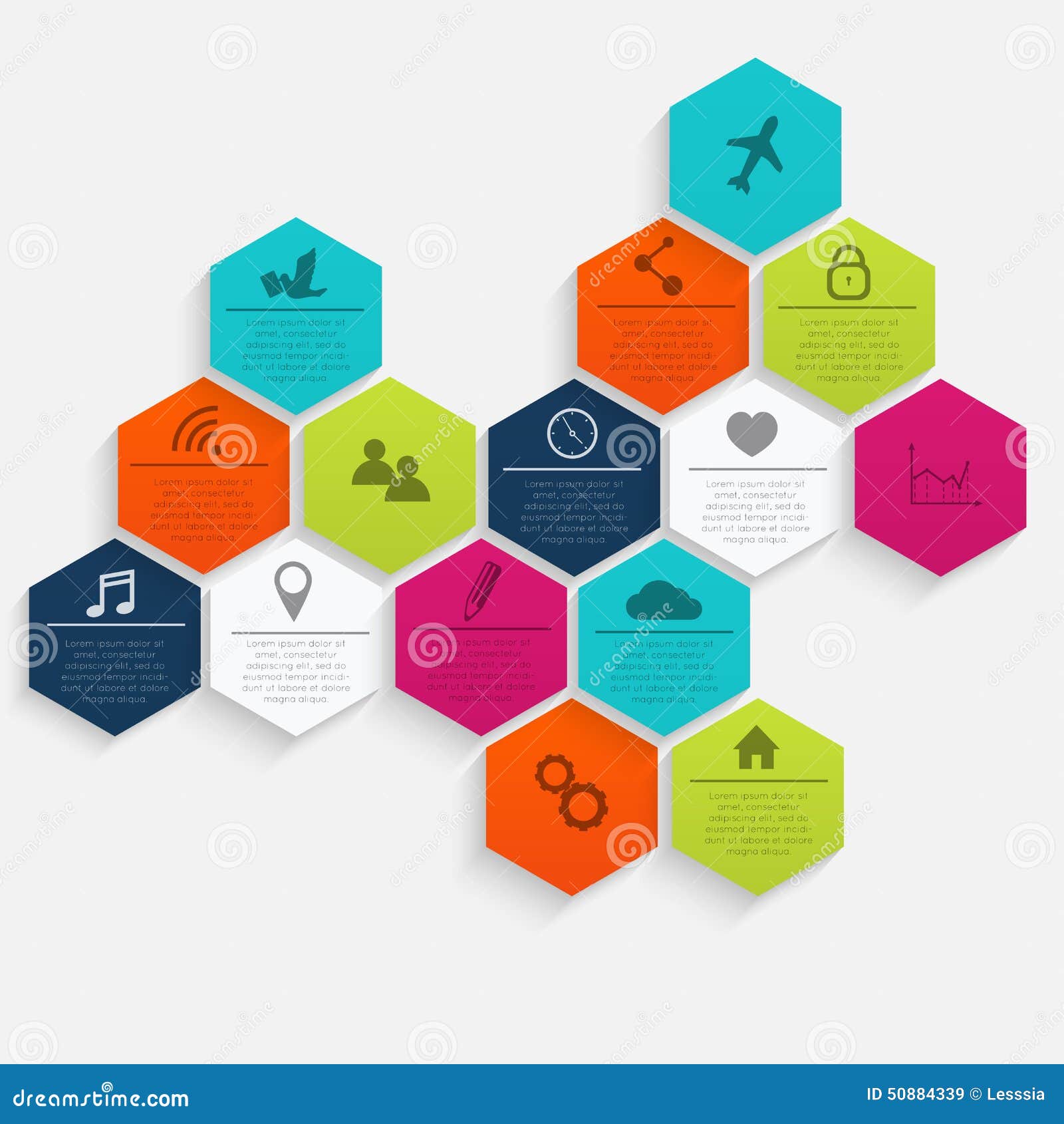 Vector Colorful Info Graphics for Your Business Presentations. Stock ...