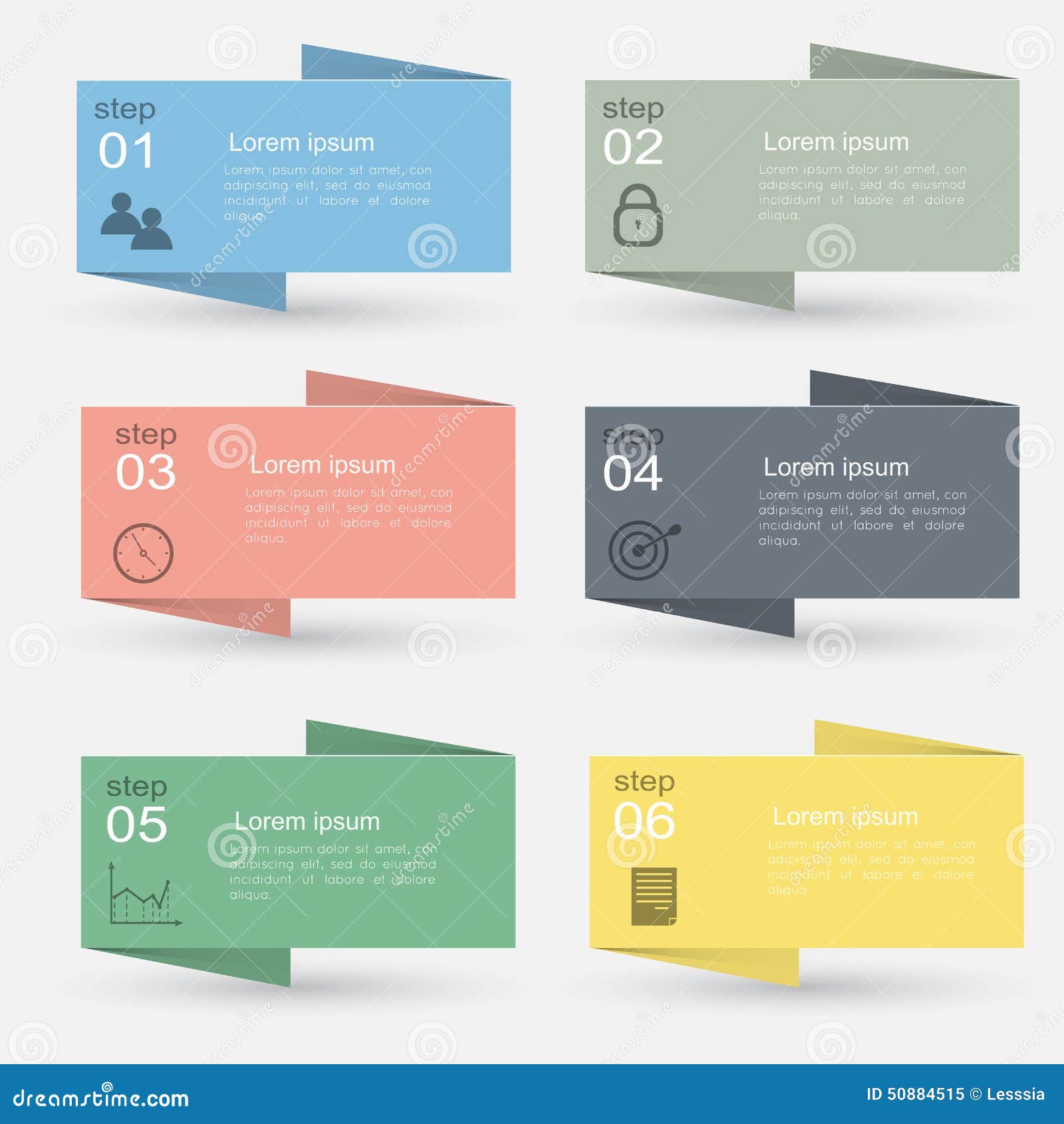 Vector Colorful Info Graphics for Your Business Presentations. Stock ...