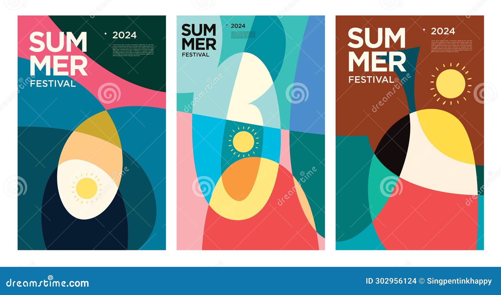 Vector Colorful Liquid and Fluid Background for Summer Collection Stock ...