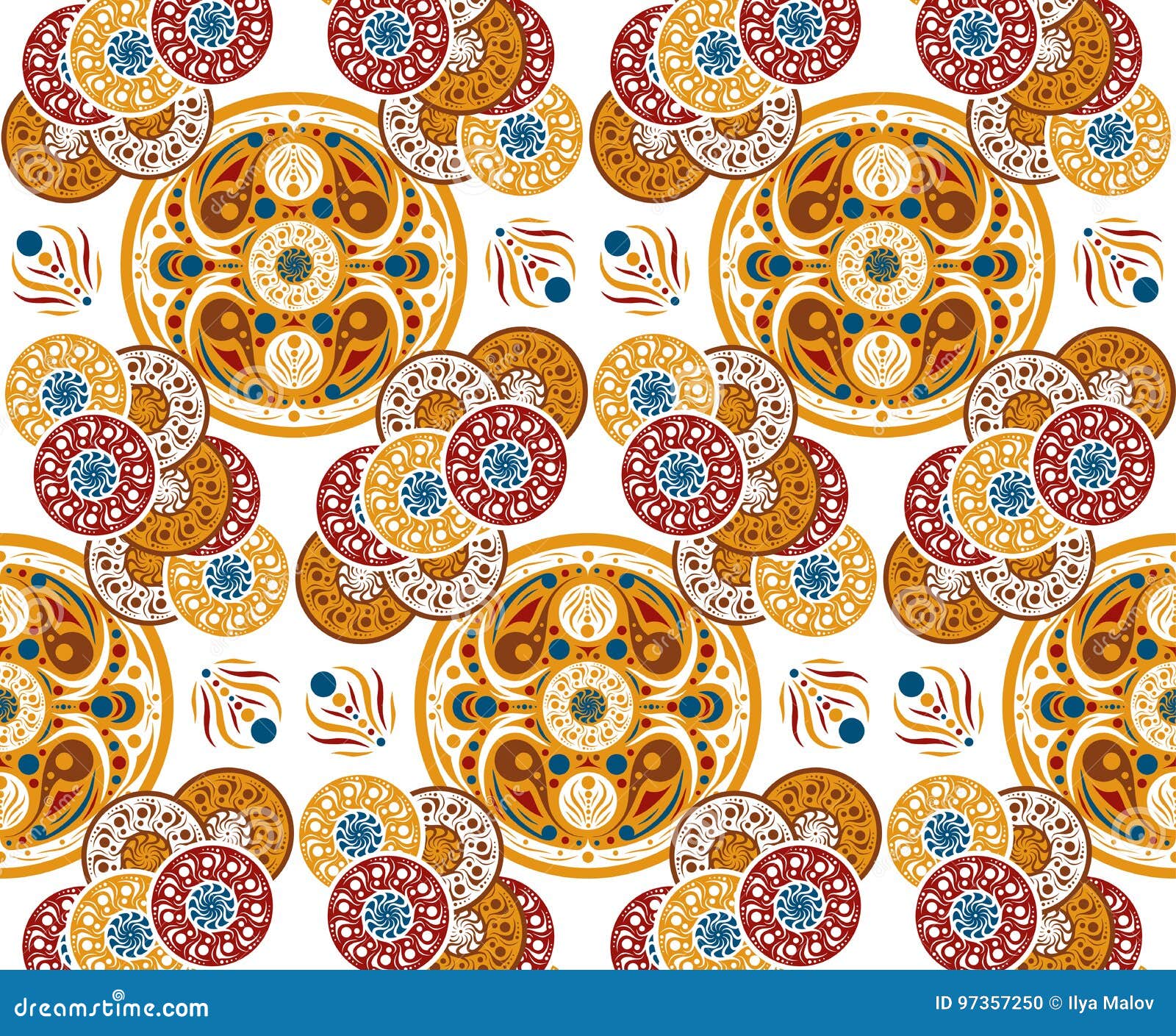 Vector colorful pattern stock vector. Illustration of design - 97357250