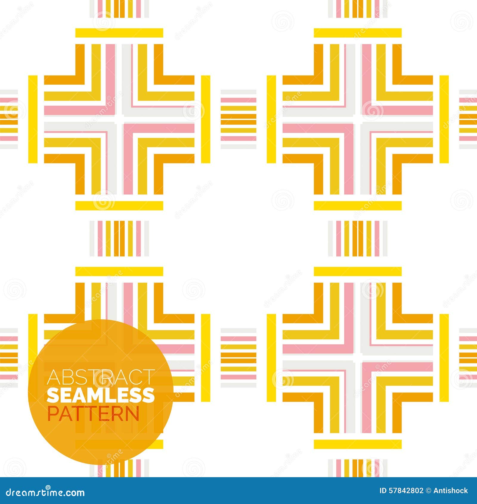 Vector Colorful Seamless Geometric Pattern. Modern Stock Vector ...