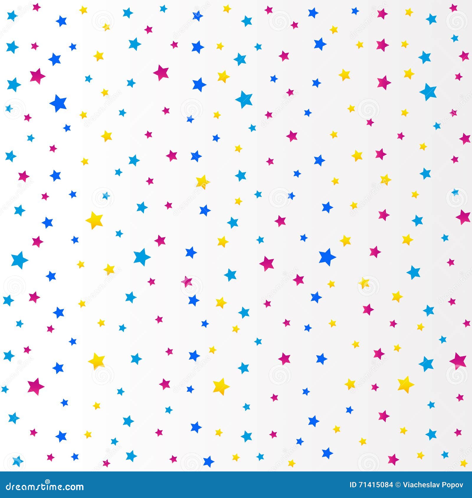 Vector Colorful Star Background Design Stock Vector - Illustration of ...
