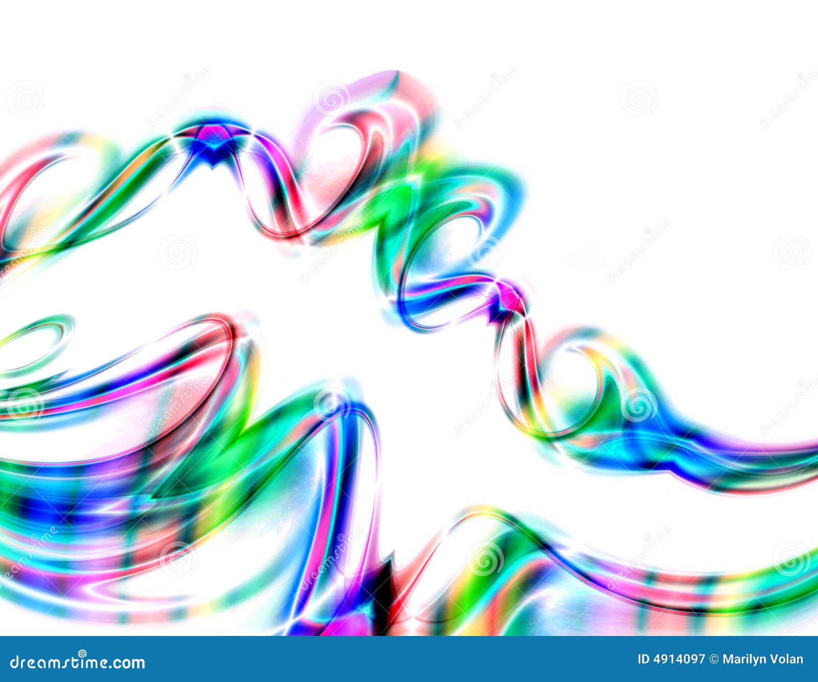 Vector Colorful Swirls stock vector. Illustration of color - 4914097