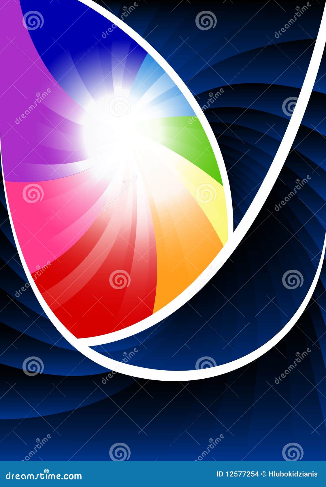 Vector colorful template stock vector. Illustration of colorful - 12577254