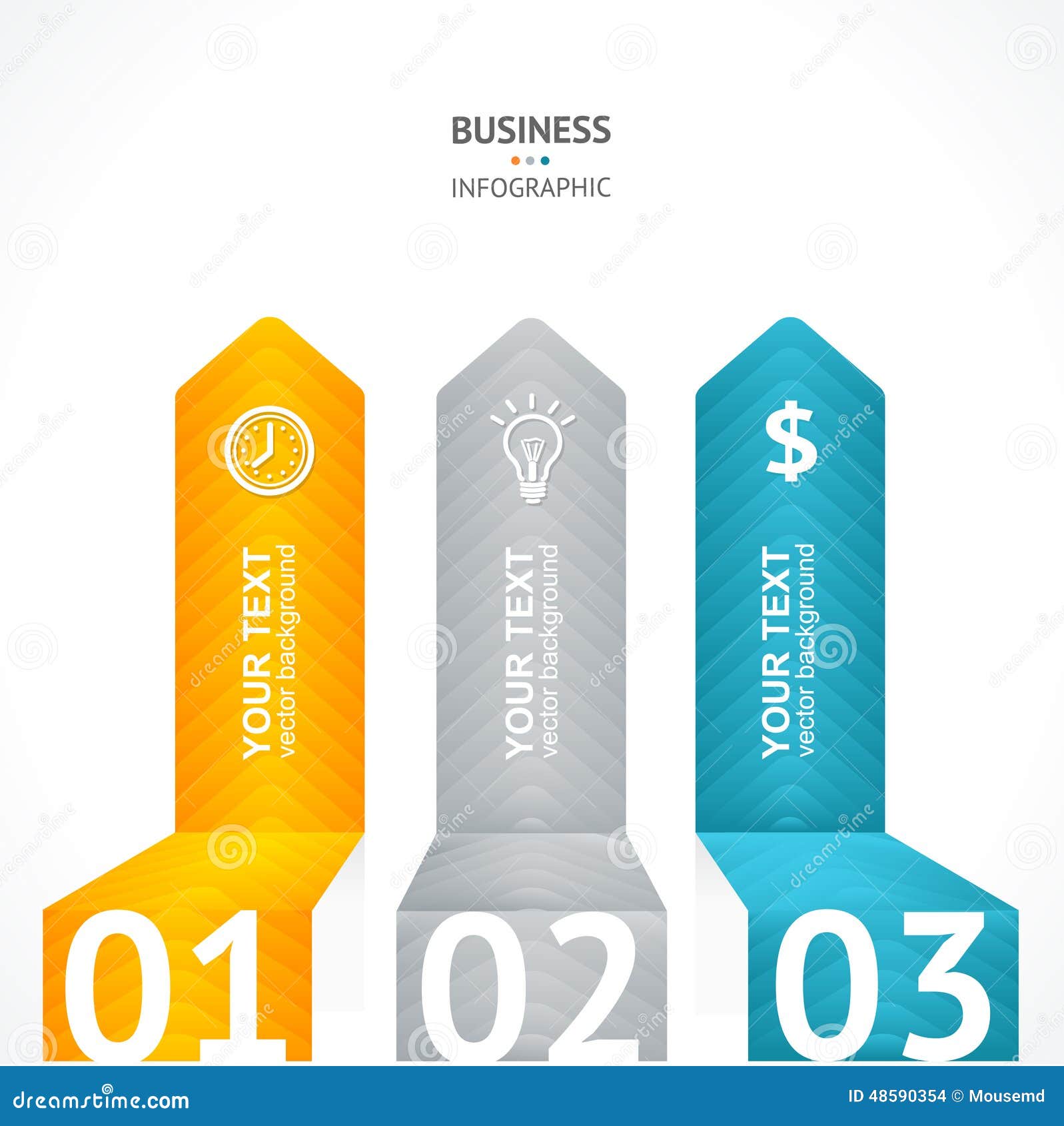 Vector Colorful Text Boxes, Infographics Stock Vector - Illustration of ...