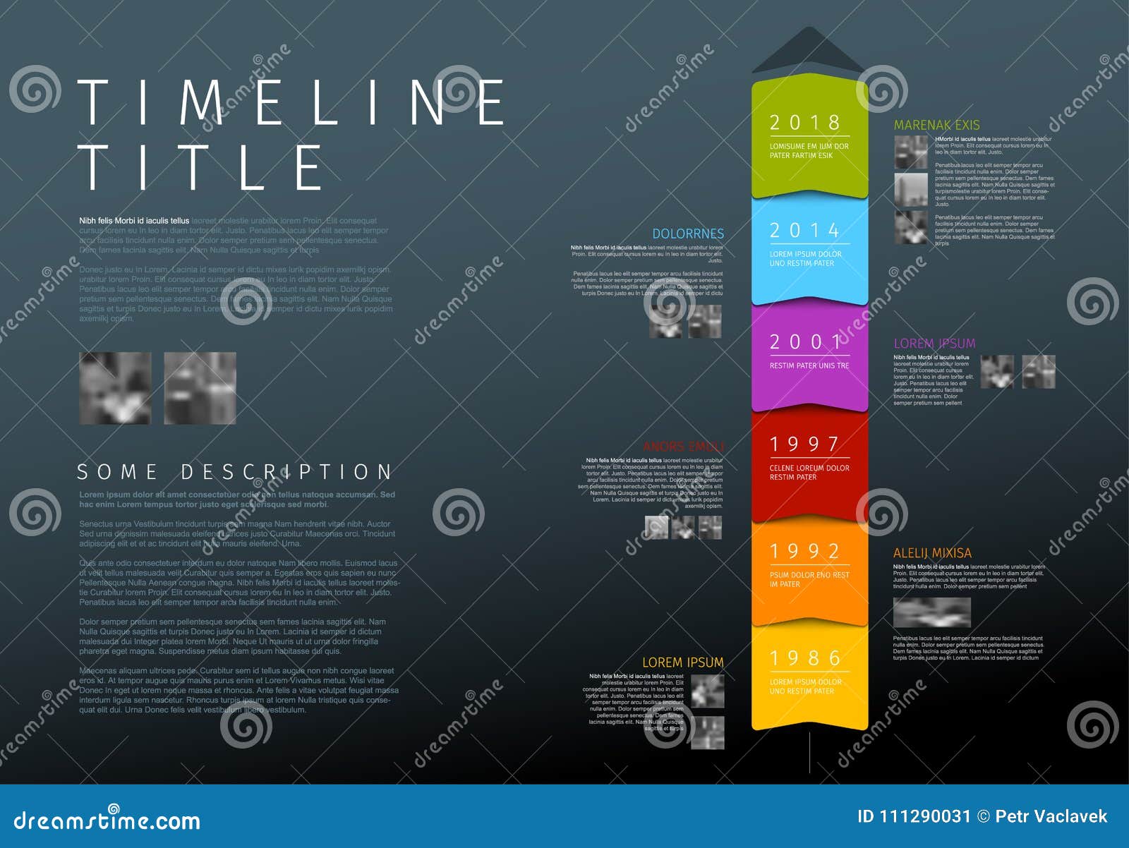 Vector Colorful Vertical Infographic Timeline Report Template Stock ... Vector Colorful Vertical Infographic Timeline Report Template Stock ...