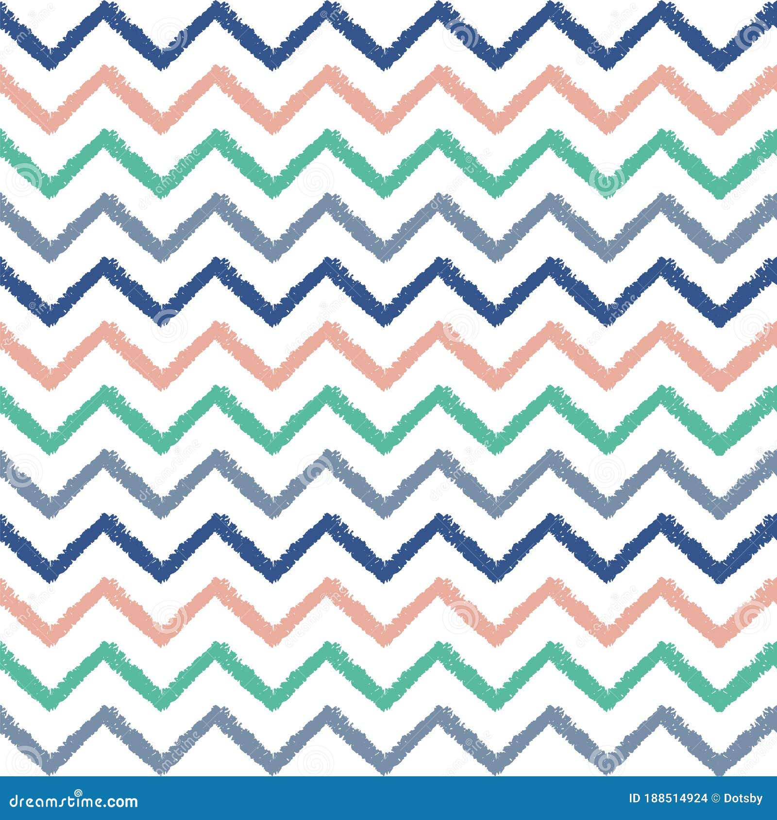 Vector Colourful Chevrons Seamless Pattern Print Background Stock ...