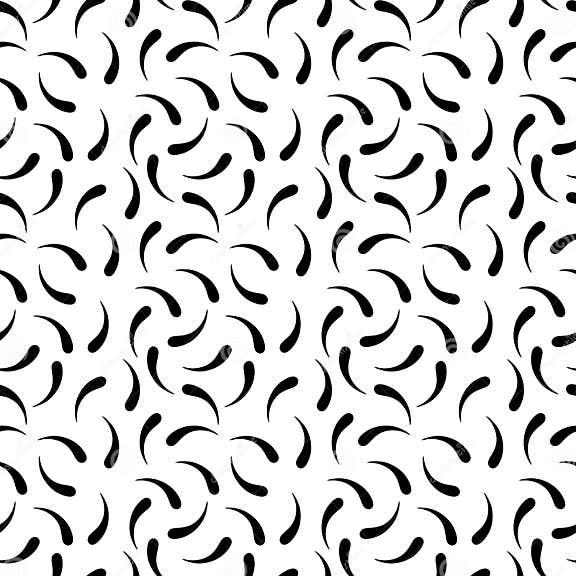 Vector Comma Seamless Pattern Background Stock Vector - Illustration of ...