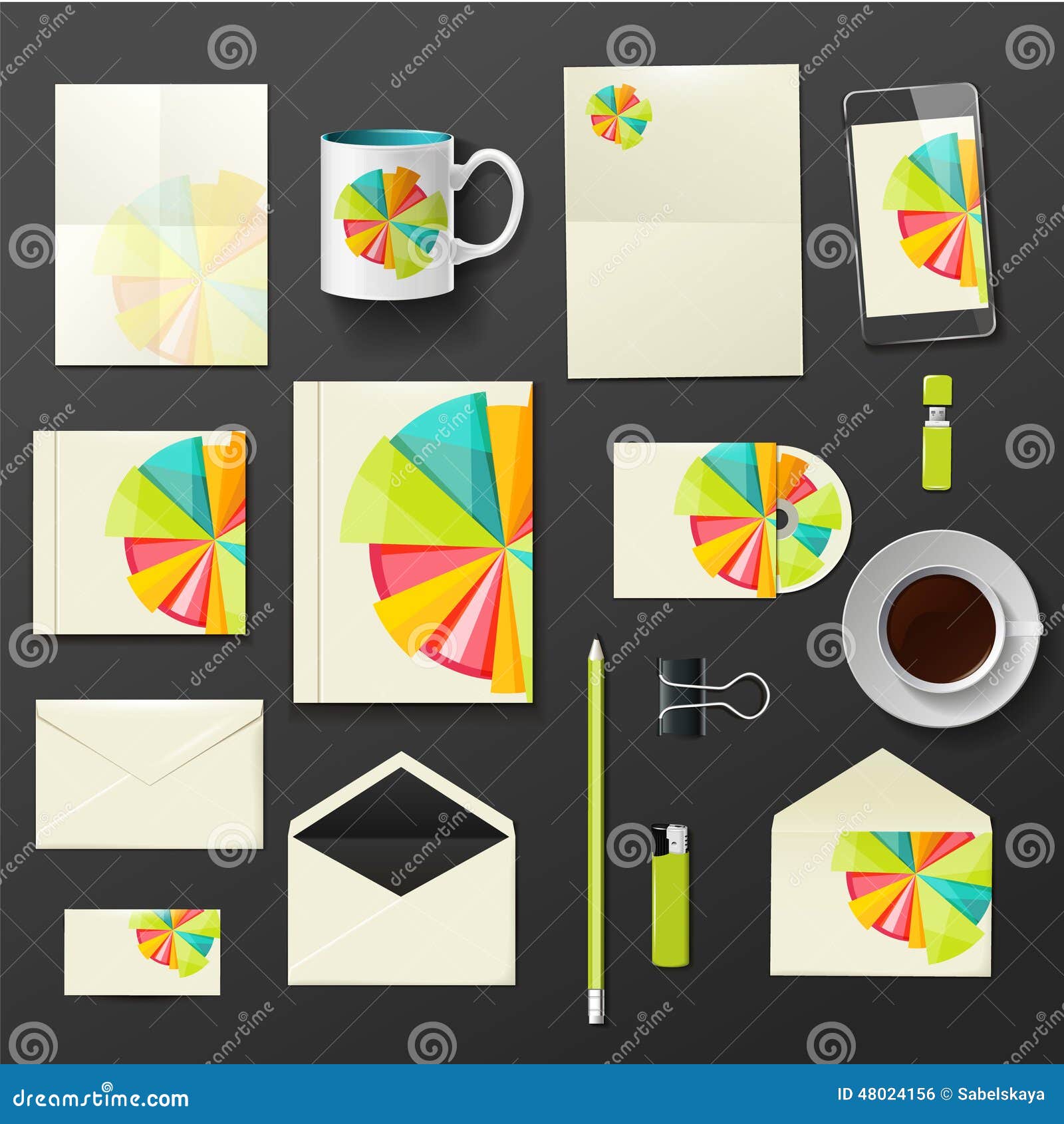 Vector Company Corporate Style Template Design Stock Illustration ...