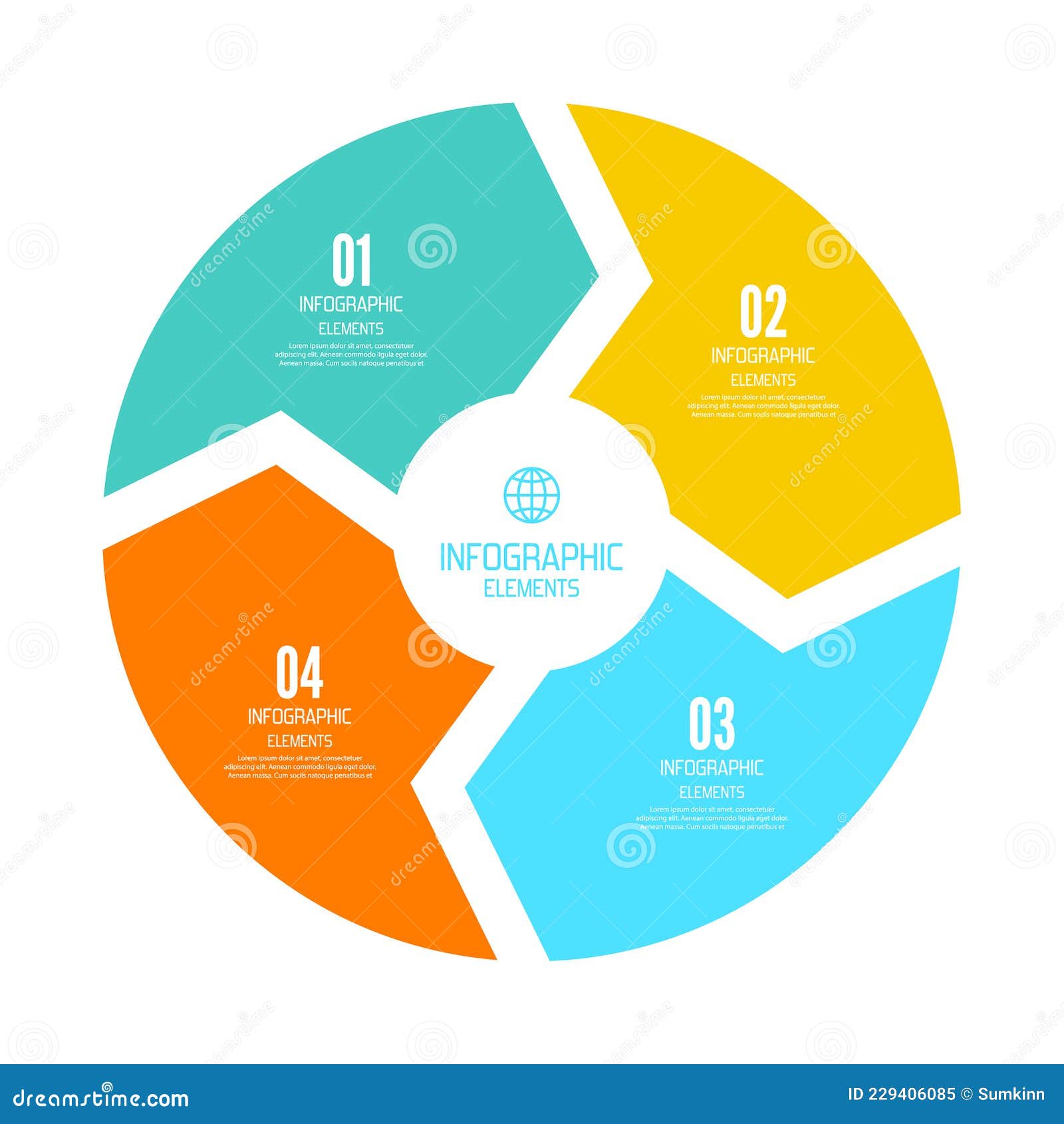Vector Comparative chart. stock vector. Illustration of circle - 229406085