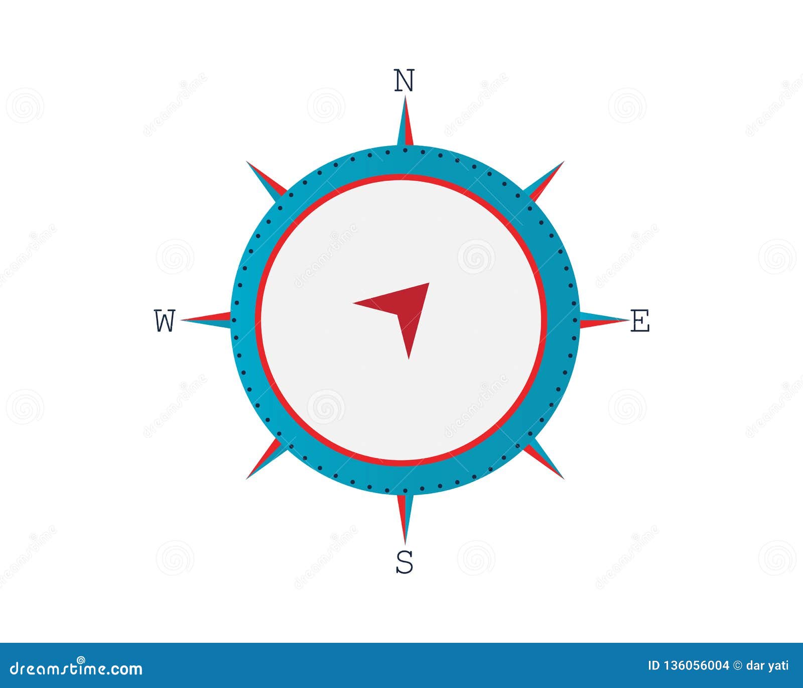 Vector - Compass Signs and Symbols Stock Vector - Illustration of ...