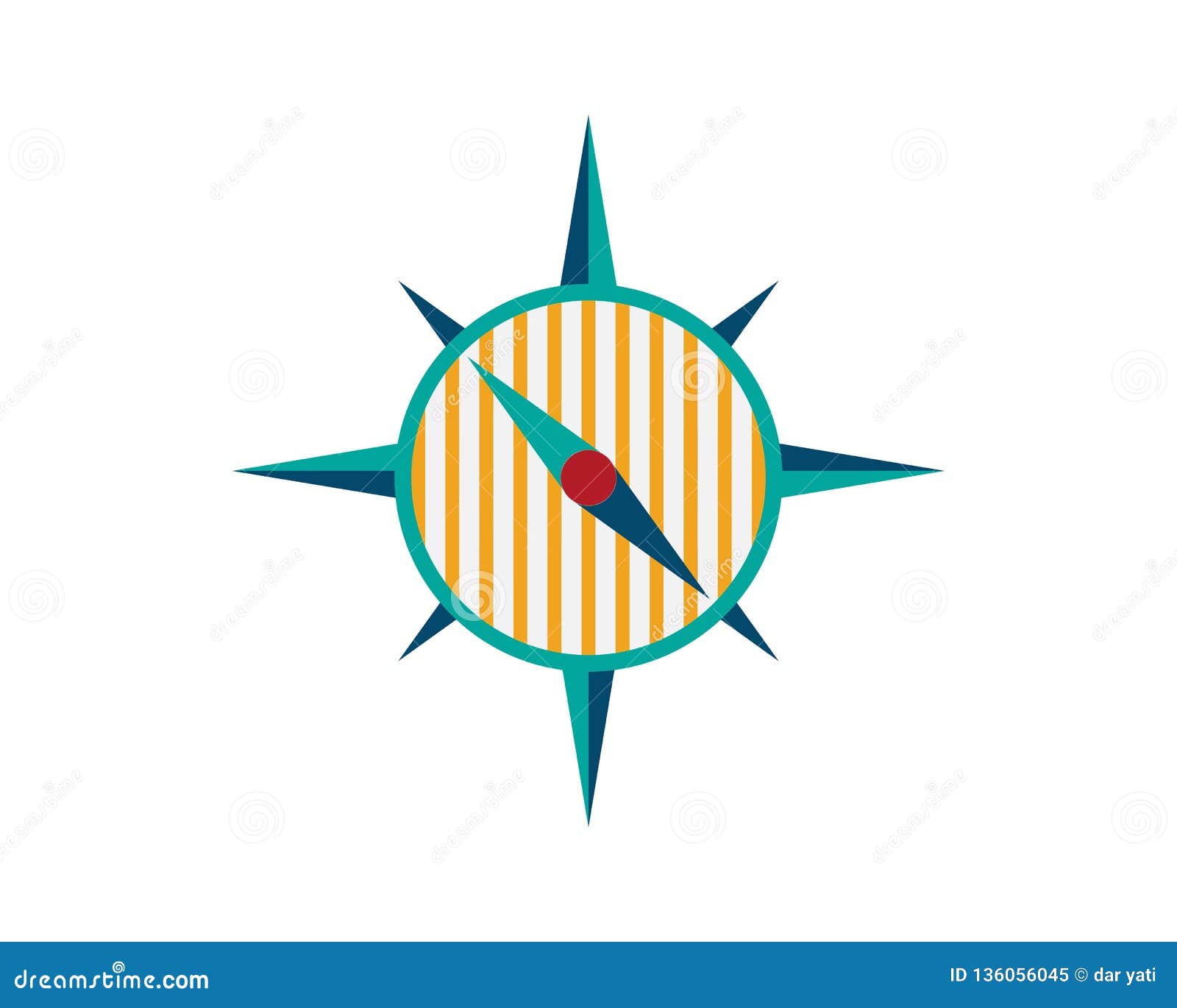 Vector - Compass Signs and Symbols Stock Vector - Illustration of brand ...