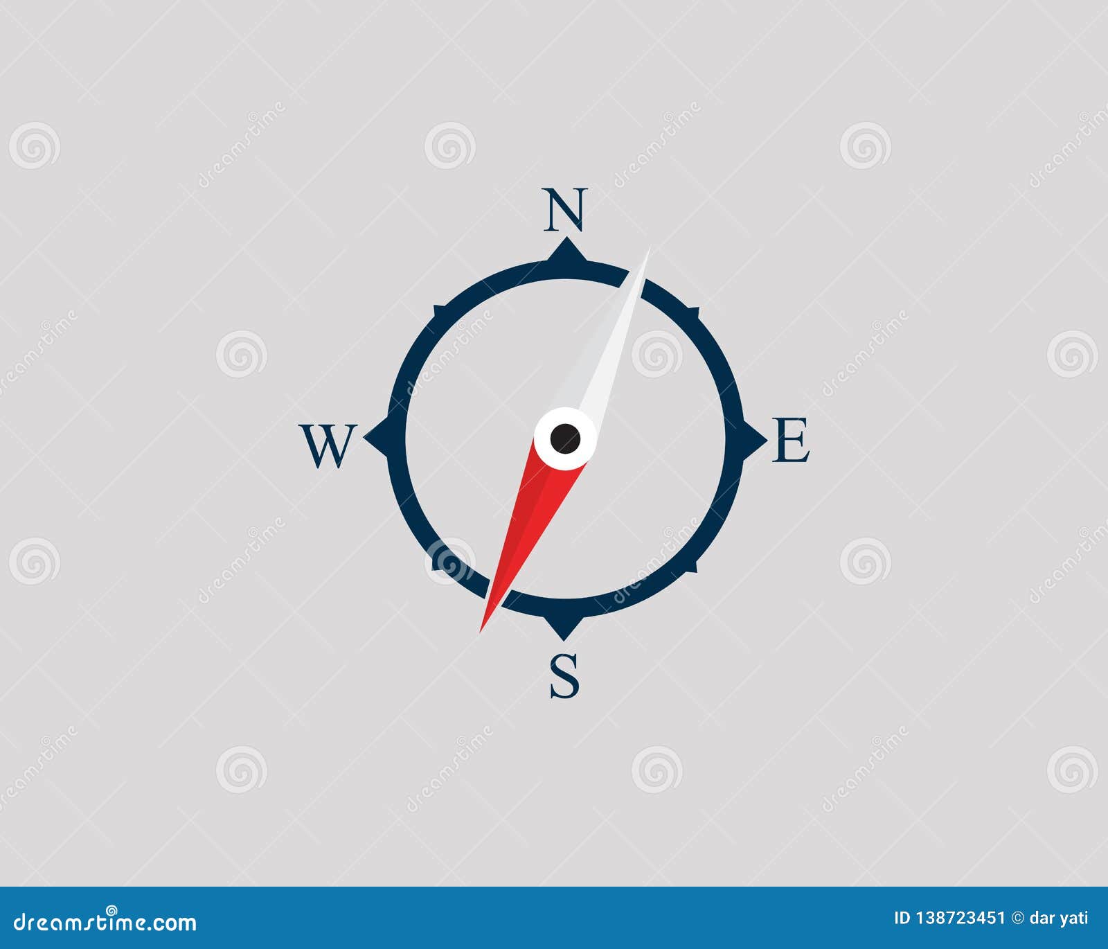 Vector - Compass Signs and Symbols Stock Vector - Illustration of ...