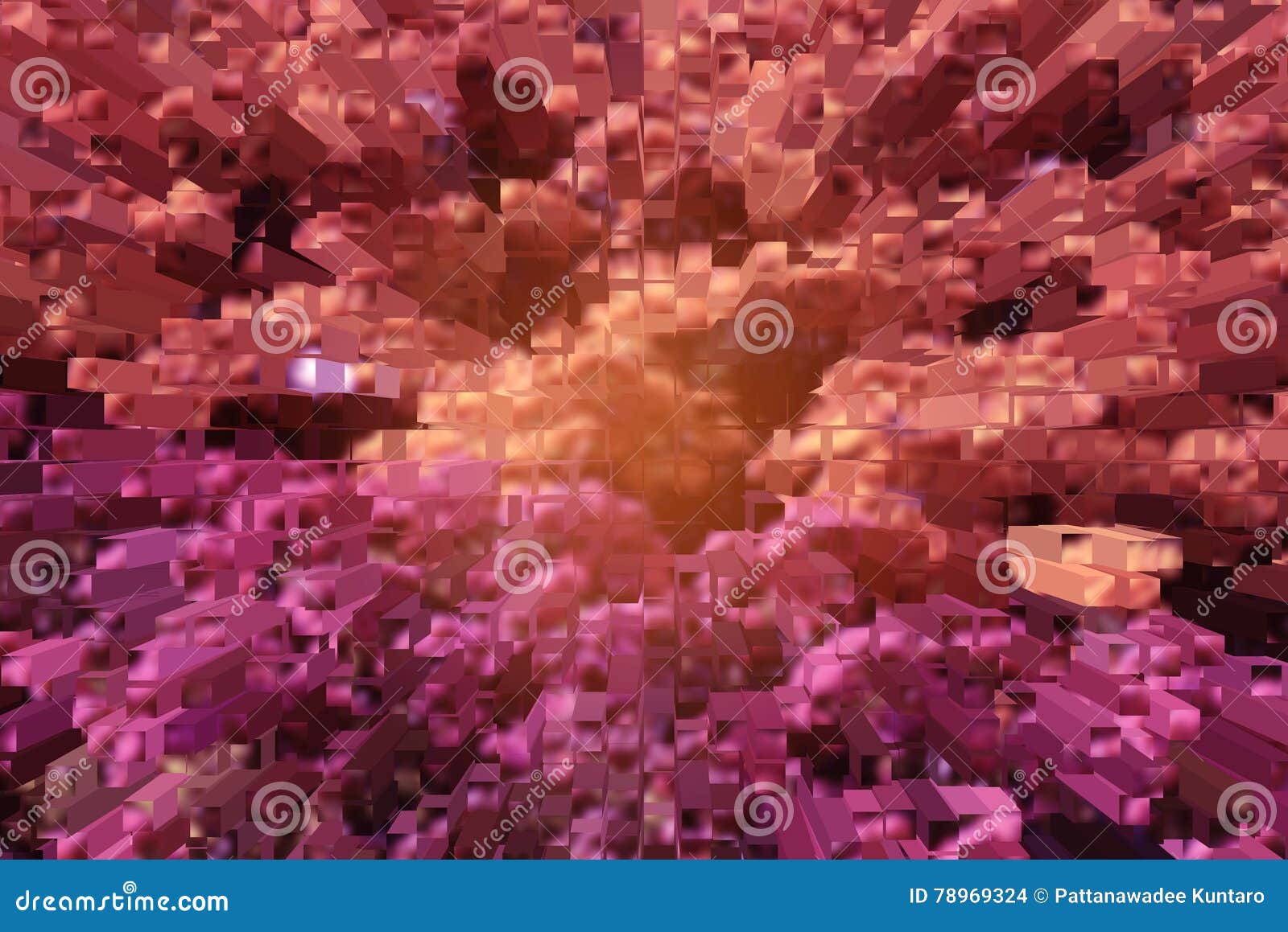 Vector Composition with Grid, Gradient Effect in Pink Color Stock ...