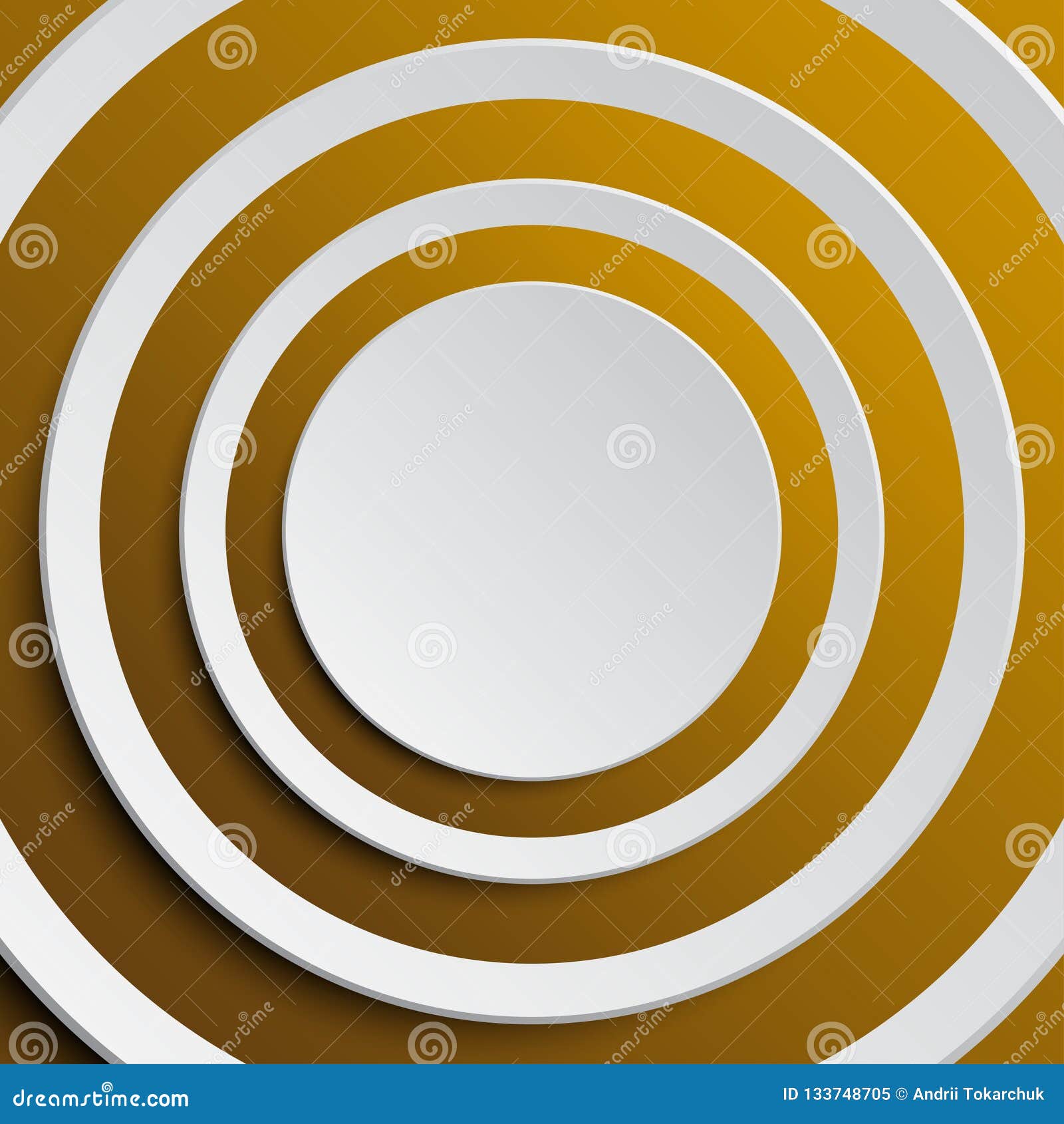 The Vector Concentric a Gold Elements Background. Stock Vector ... The Vector Concentric a Gold Elements Background. Stock Vector ...