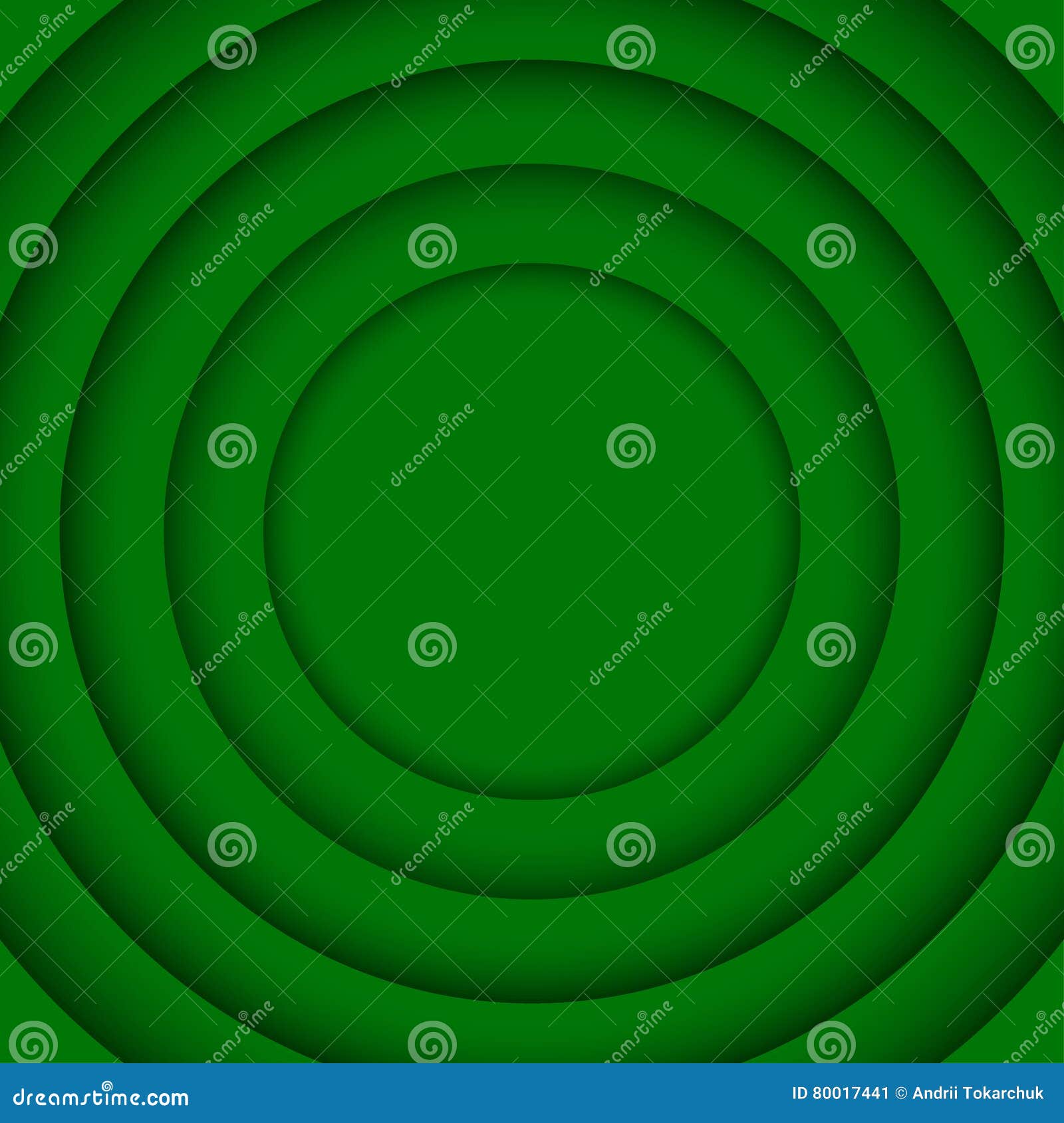 Vector Set With Concentric Circles Of Shiny Round Blank Templates, For ...