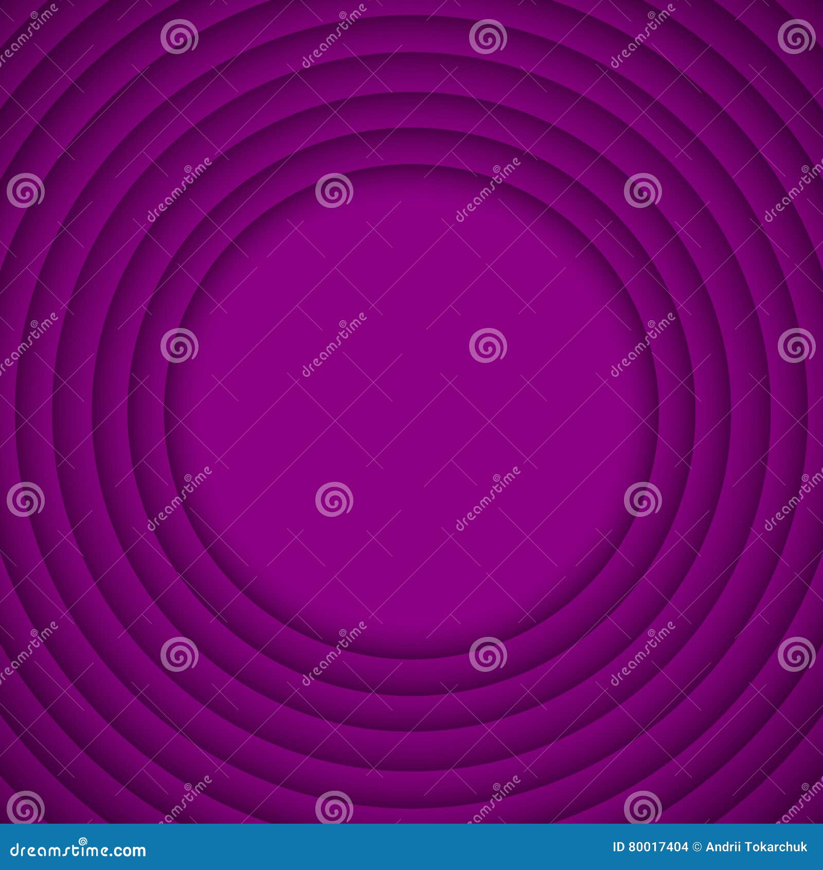 Vector Set With Concentric Circles Of Shiny Round Blank Templates, For ...