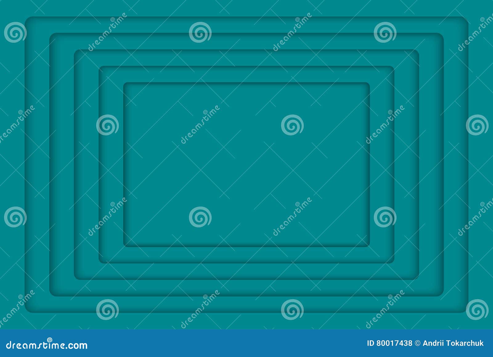 Vector Concentric Rectangle. Background. Stock Vector - Illustration of ...