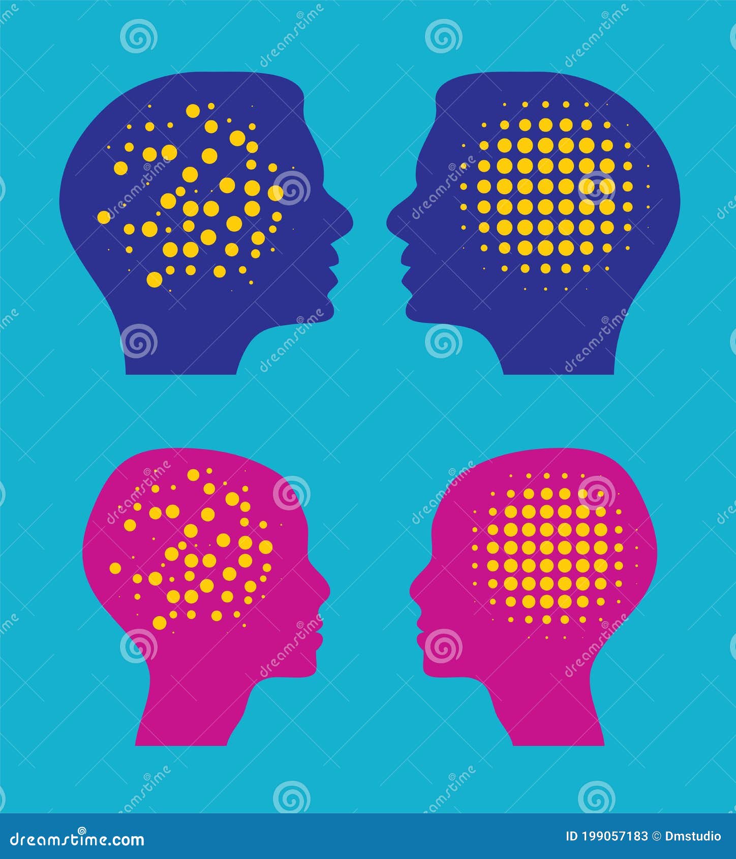 Chaos And Order As A Choice - Pictured As Words Chaos, Order On Doors ...