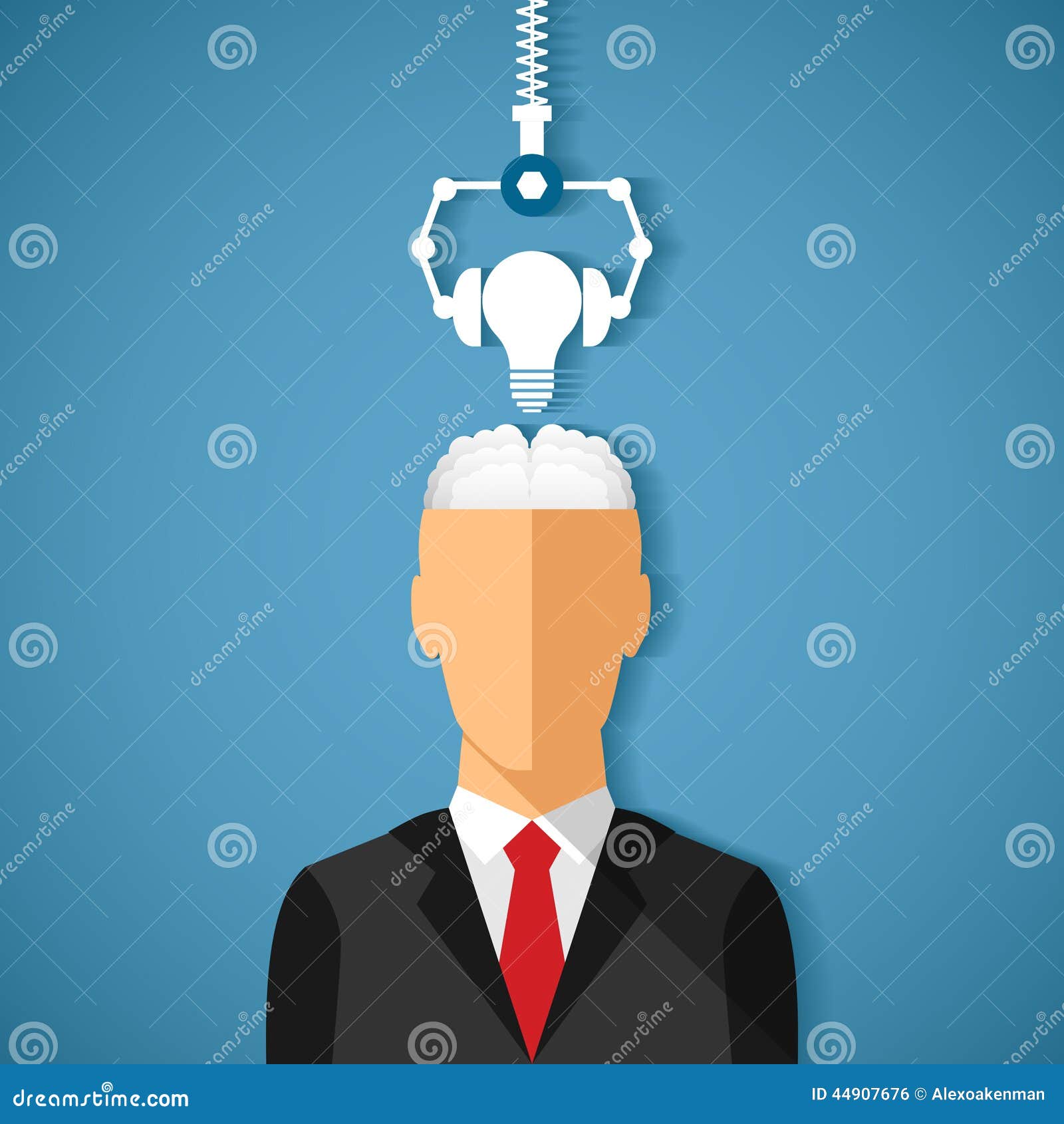 Vector Concept of Creative Training Stock Vector - Illustration of bulb ...