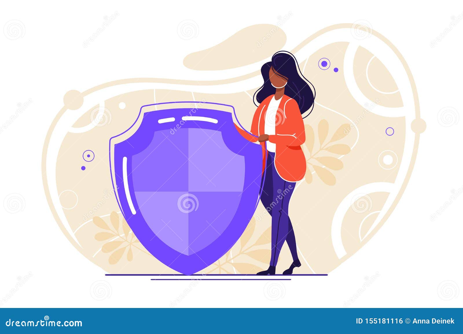 Safe internet technologies stock vector. Illustration of icon - 155181116