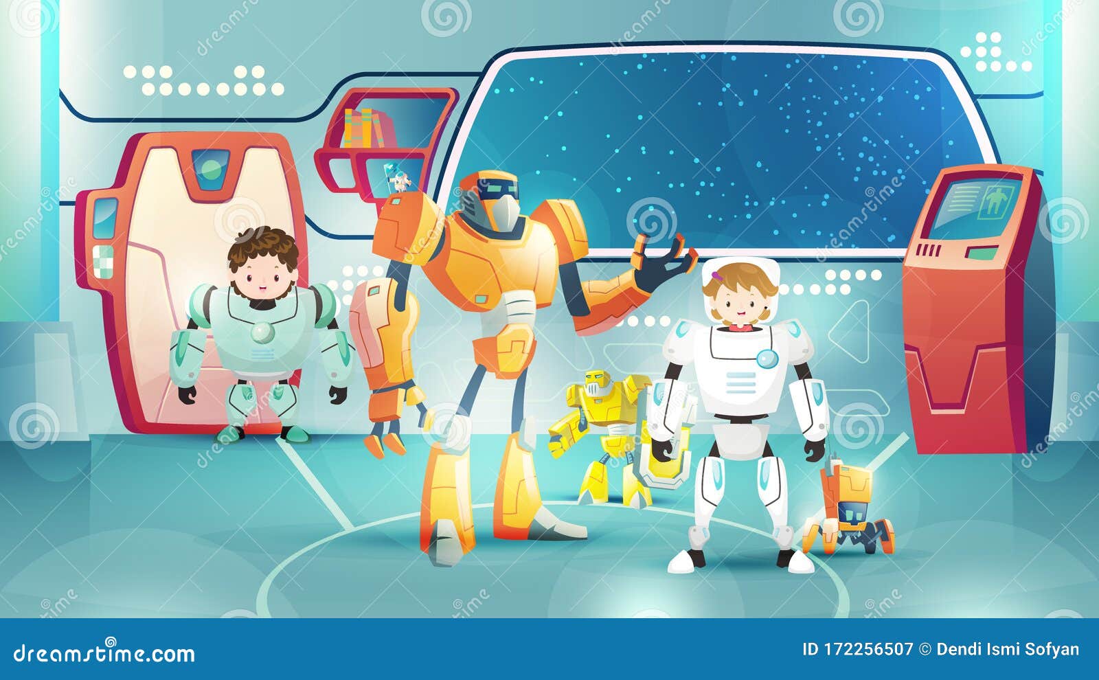 Concept Robots In Exploring The Impact Of Robots On Industries AI ... Concept Robots In Exploring The Impact Of Robots On Industries AI ...