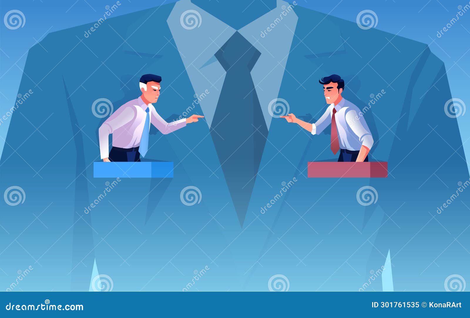 Vector Concept of Shadow Governance in Politics and Business. Stock ...