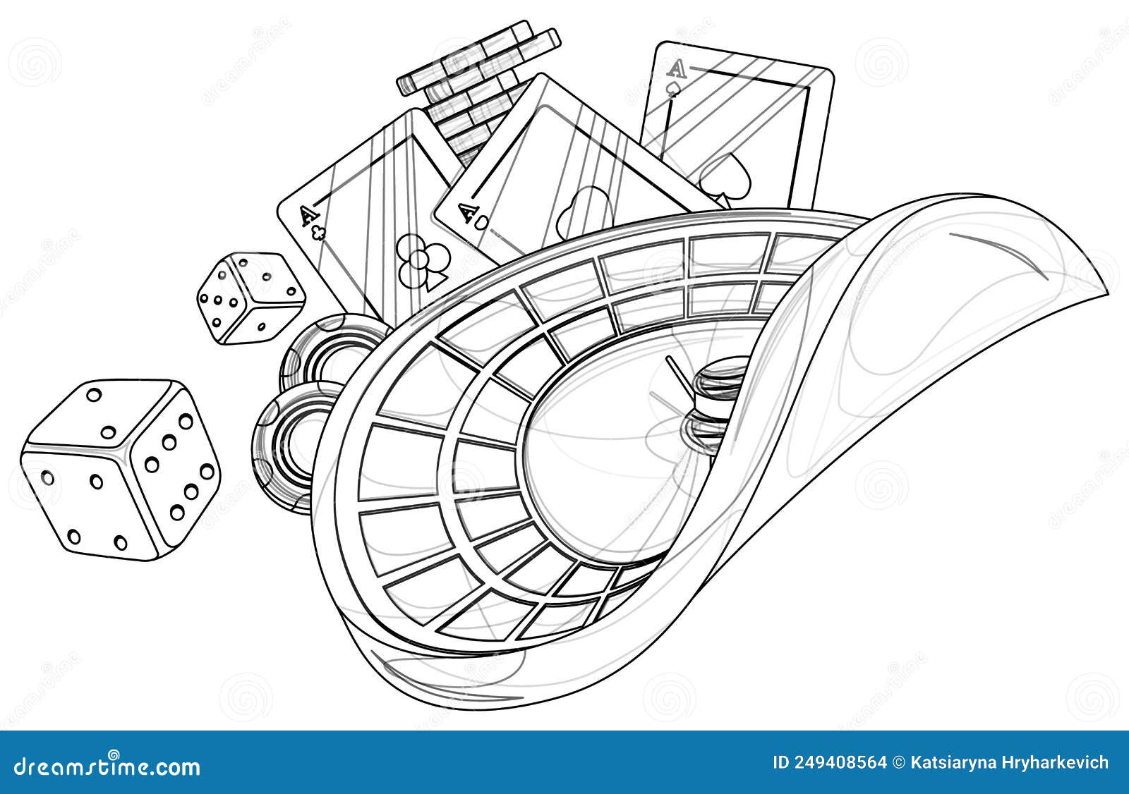 Playing Cards, Poker Chips, Roulette Seem To Float in Zero Gravity ...