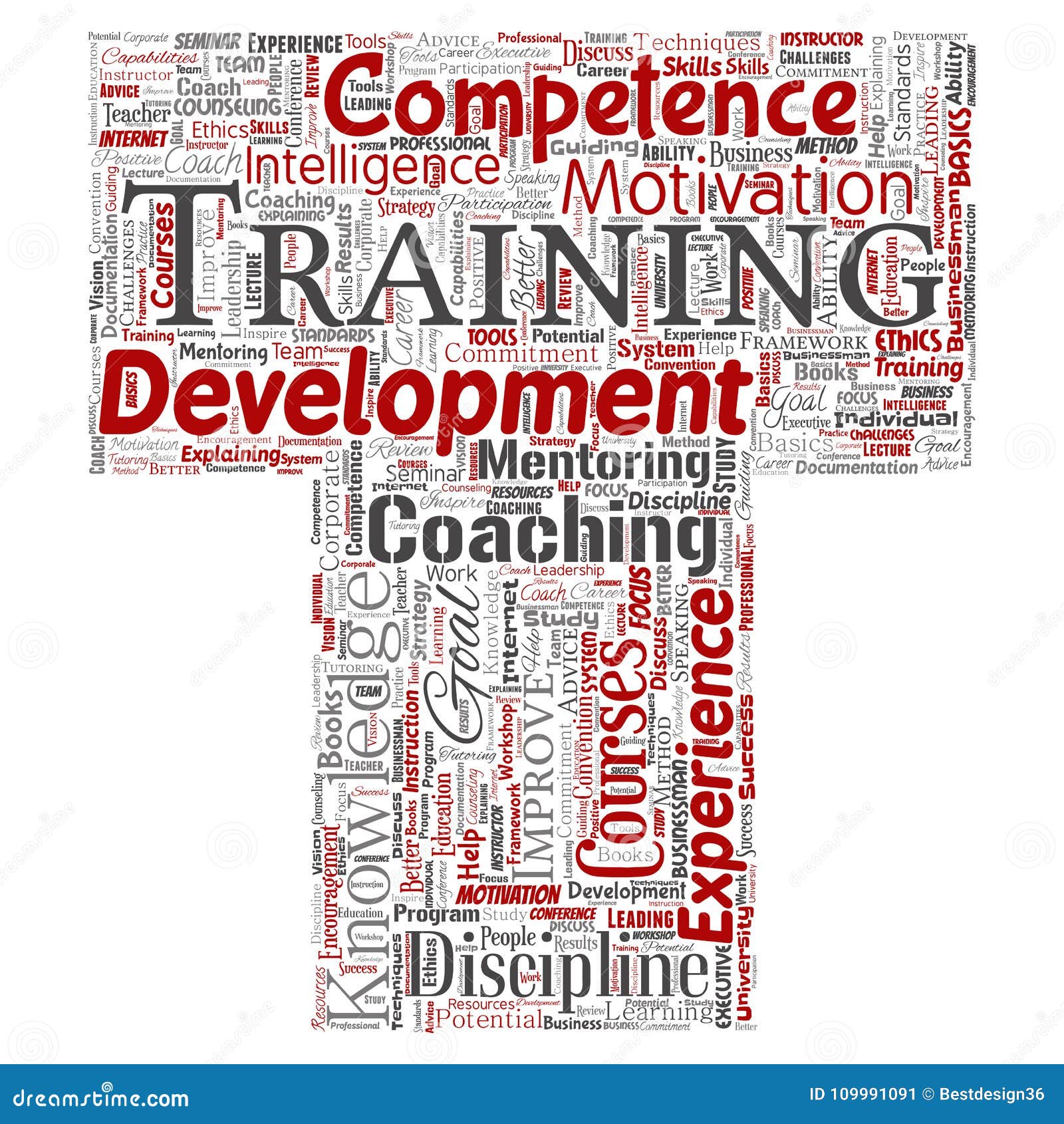 Vector Training, Coaching Learning, Study Letter Font T Stock Vector ...