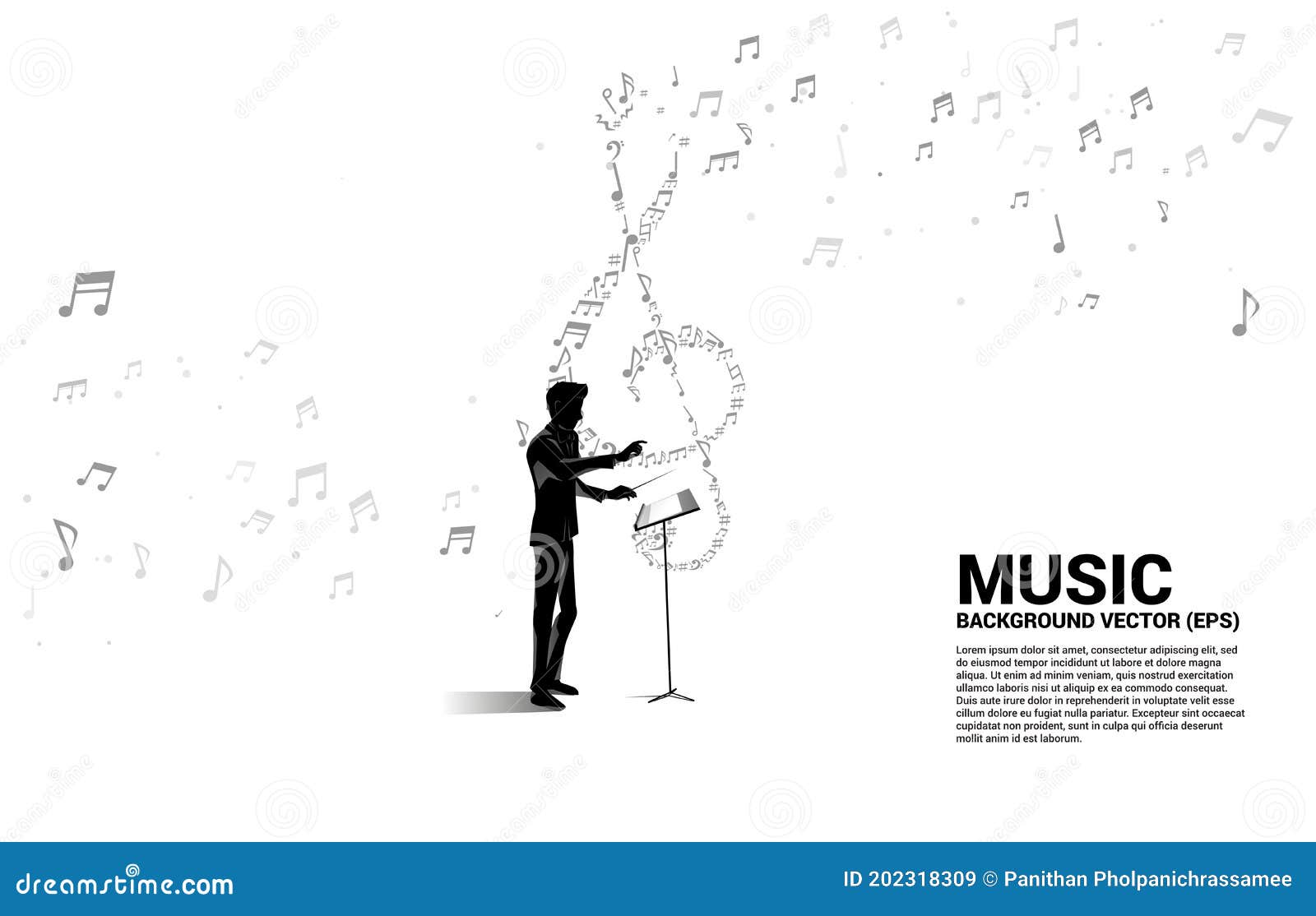 Vector Conductor Man Cartoon | CartoonDealer.com #44394556