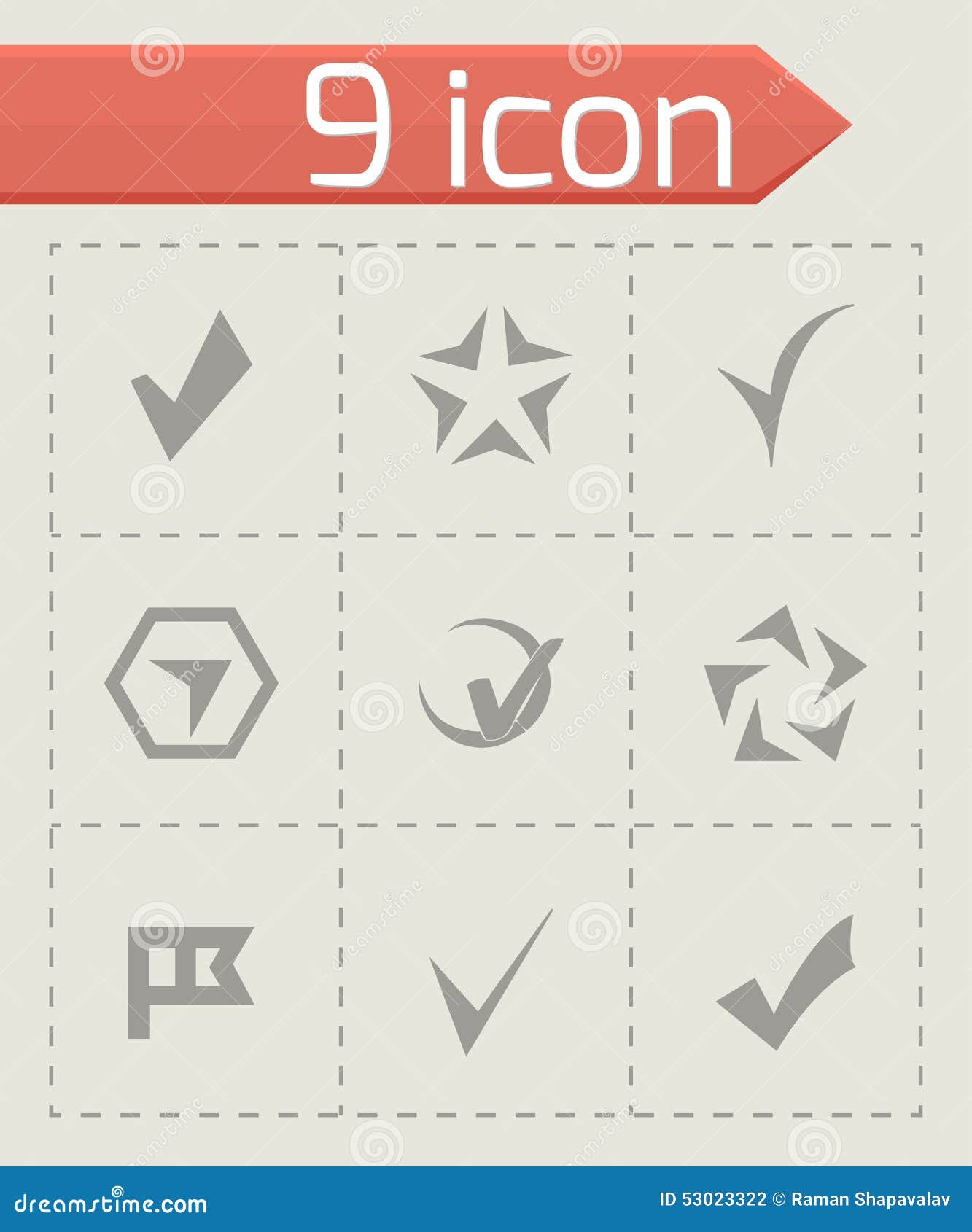 Vector Confirm Tick Icon | CartoonDealer.com #139405470