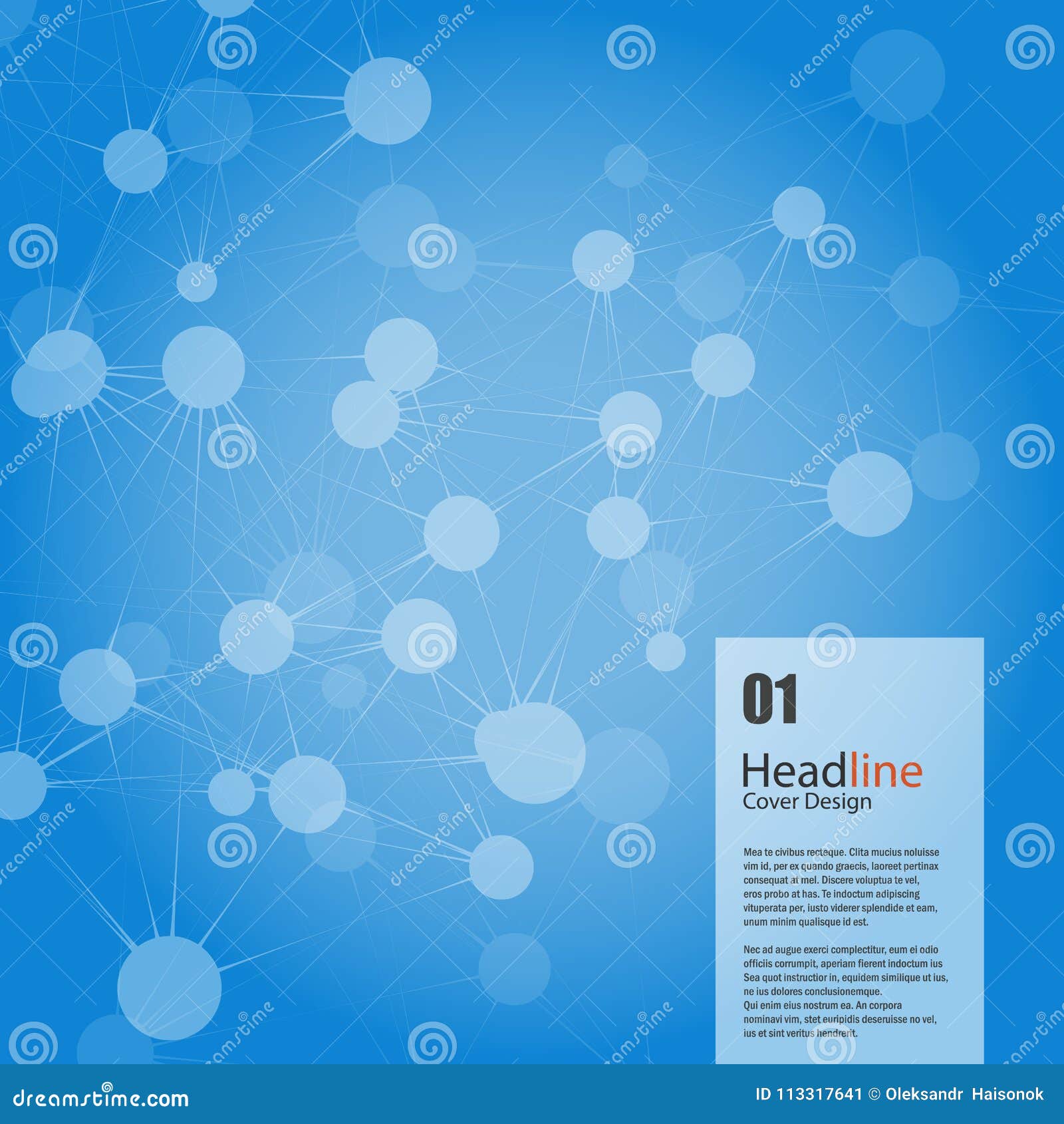 Vector Connect Background Headline Design | CartoonDealer.com #113317641