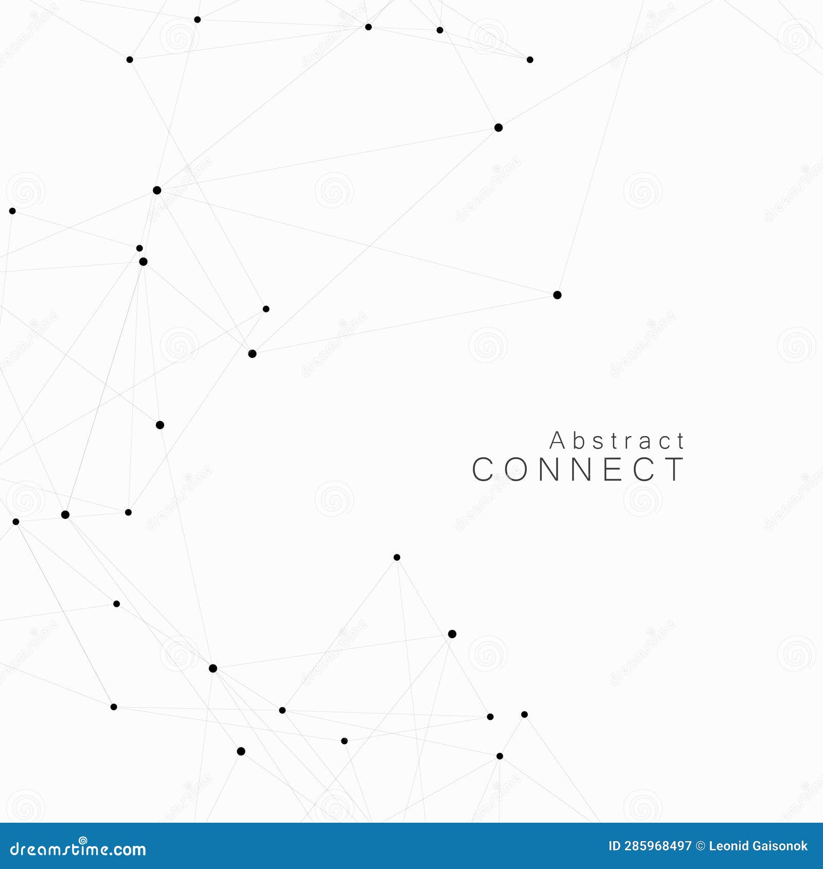 Vector Connect Lines and Dots. Cover Template for Technology Stock ... Vector Connect Lines and Dots. Cover Template for Technology Stock ...