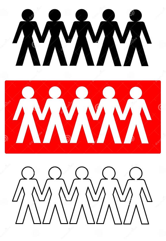 Vector - Connecting People stock illustration. Illustration of business ...