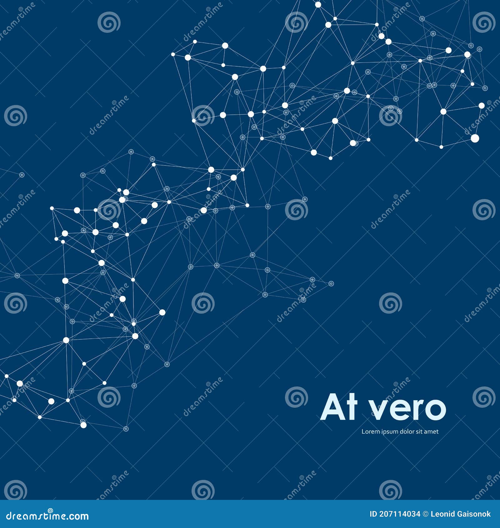 Vector Connection Abstract Design Futuristic Background Stock ...