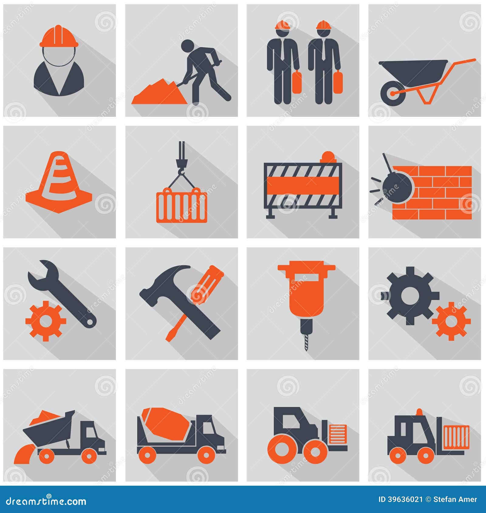 Vector Set Of Construction And Repairing House Concept Posters ...