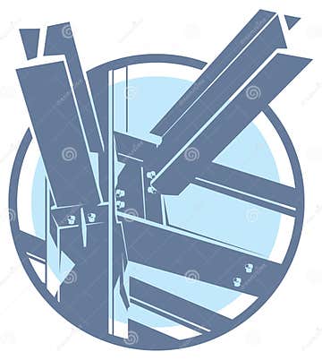 Vector Construction Metal Frame Icon Stock Vector - Illustration of ...