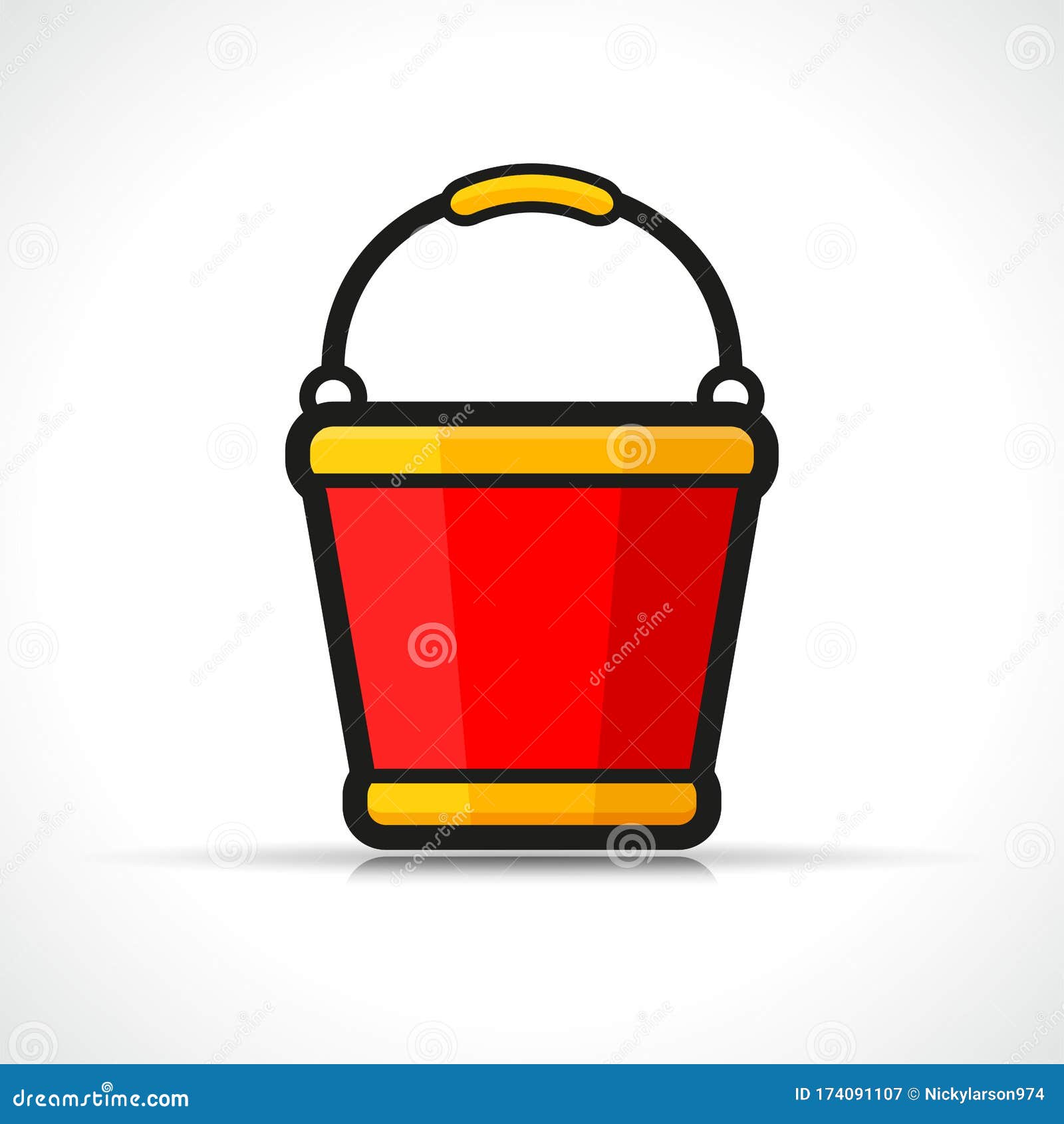 Vector Container Symbol Icon Design Stock Vector - Illustration of ...