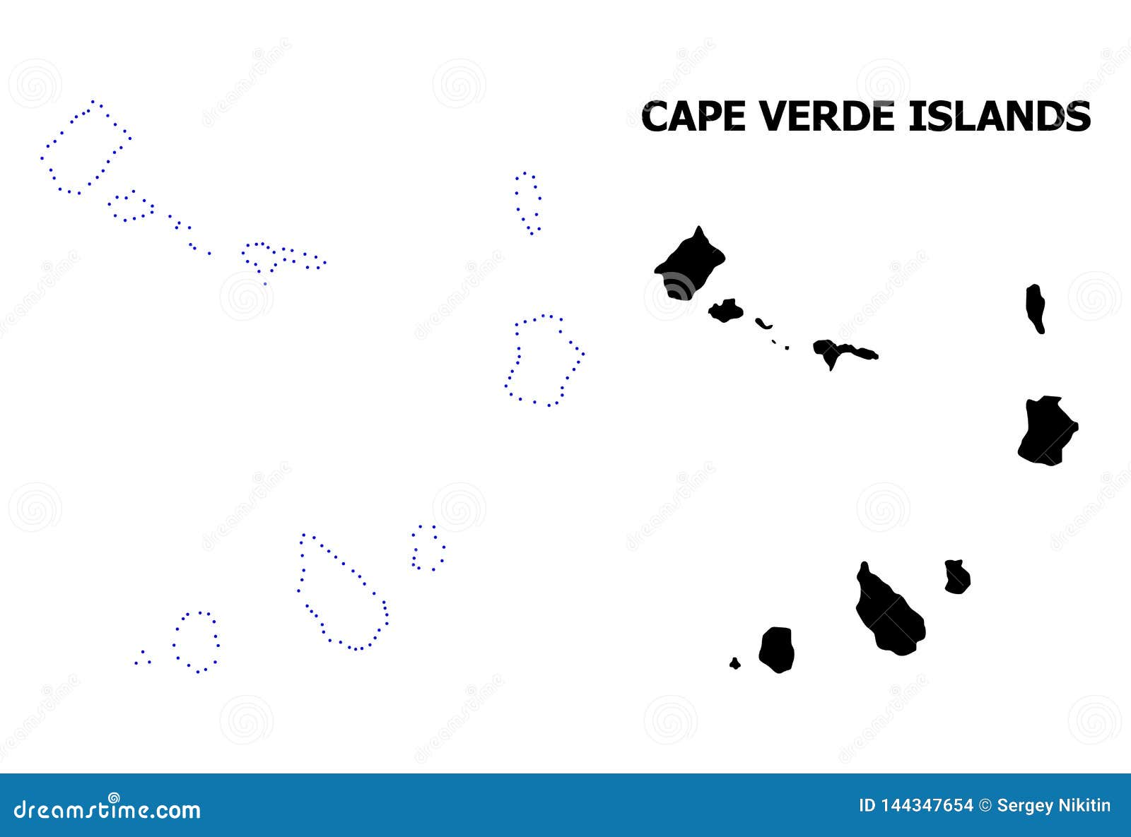 Cabo Name Country Word With Three Red Love Heart. Creative Typography ...