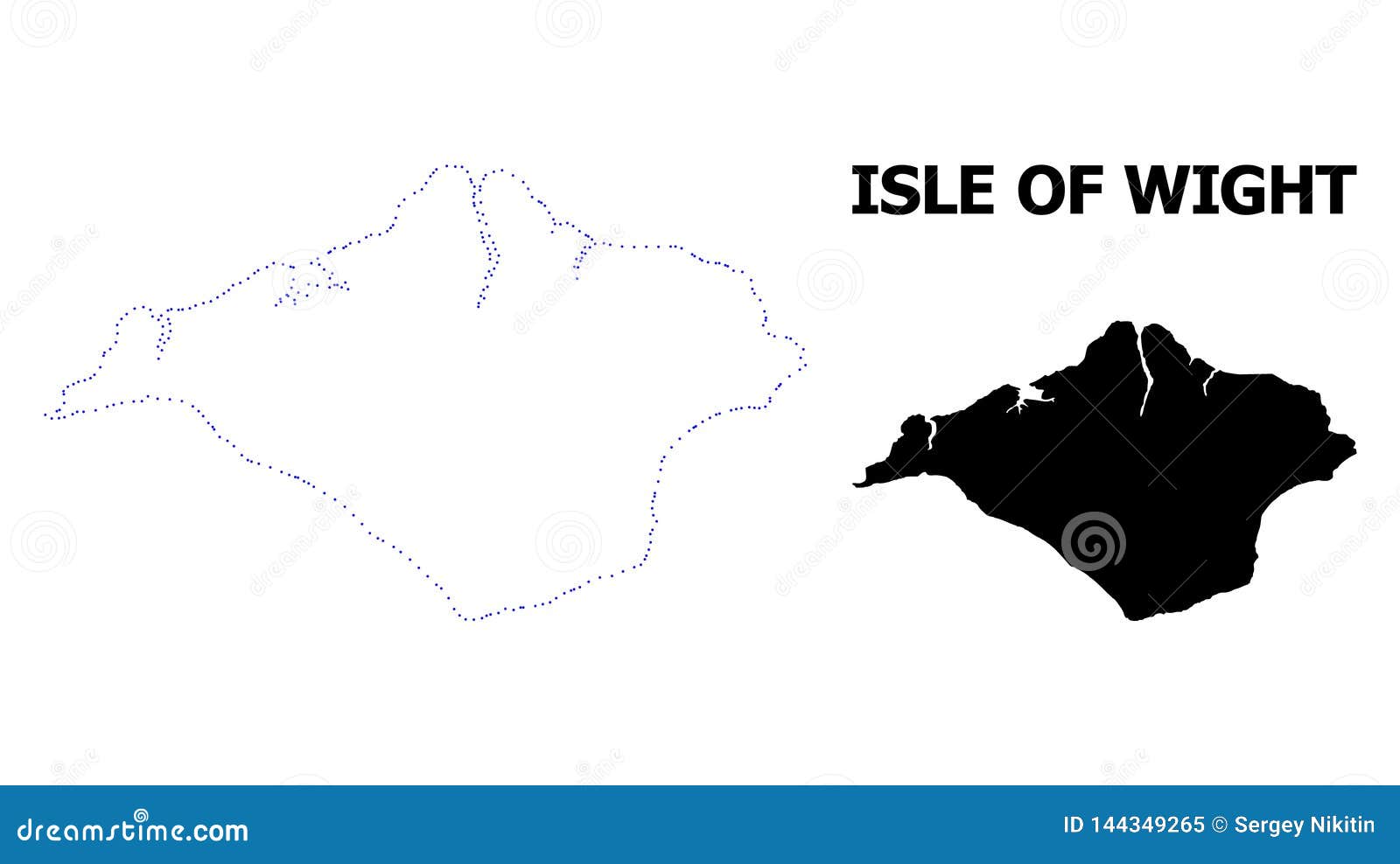 Vector Map Of Isle Of Man. | CartoonDealer.com #148072818