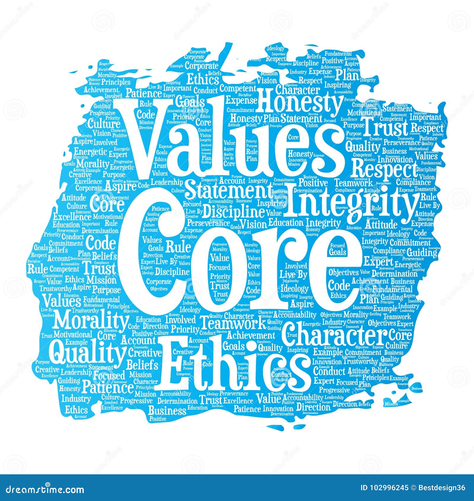 Vector Core Values Integrity Ethics Paint Brush Concept Stock Vector ... Vector Core Values Integrity Ethics Paint Brush Concept Stock Vector ...