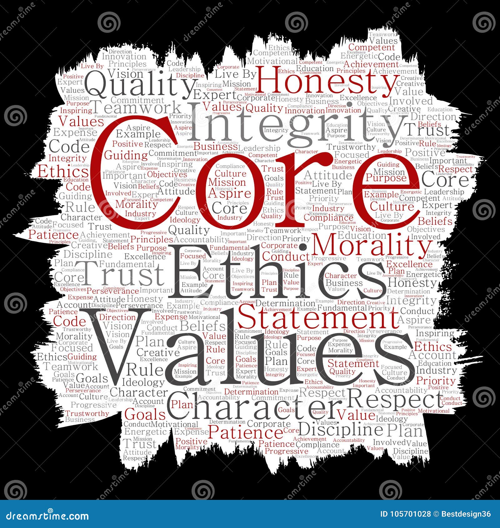 Vector Core Values Integrity Ethics Paint Brush Paper Stock Vector ... Vector Core Values Integrity Ethics Paint Brush Paper Stock Vector ...