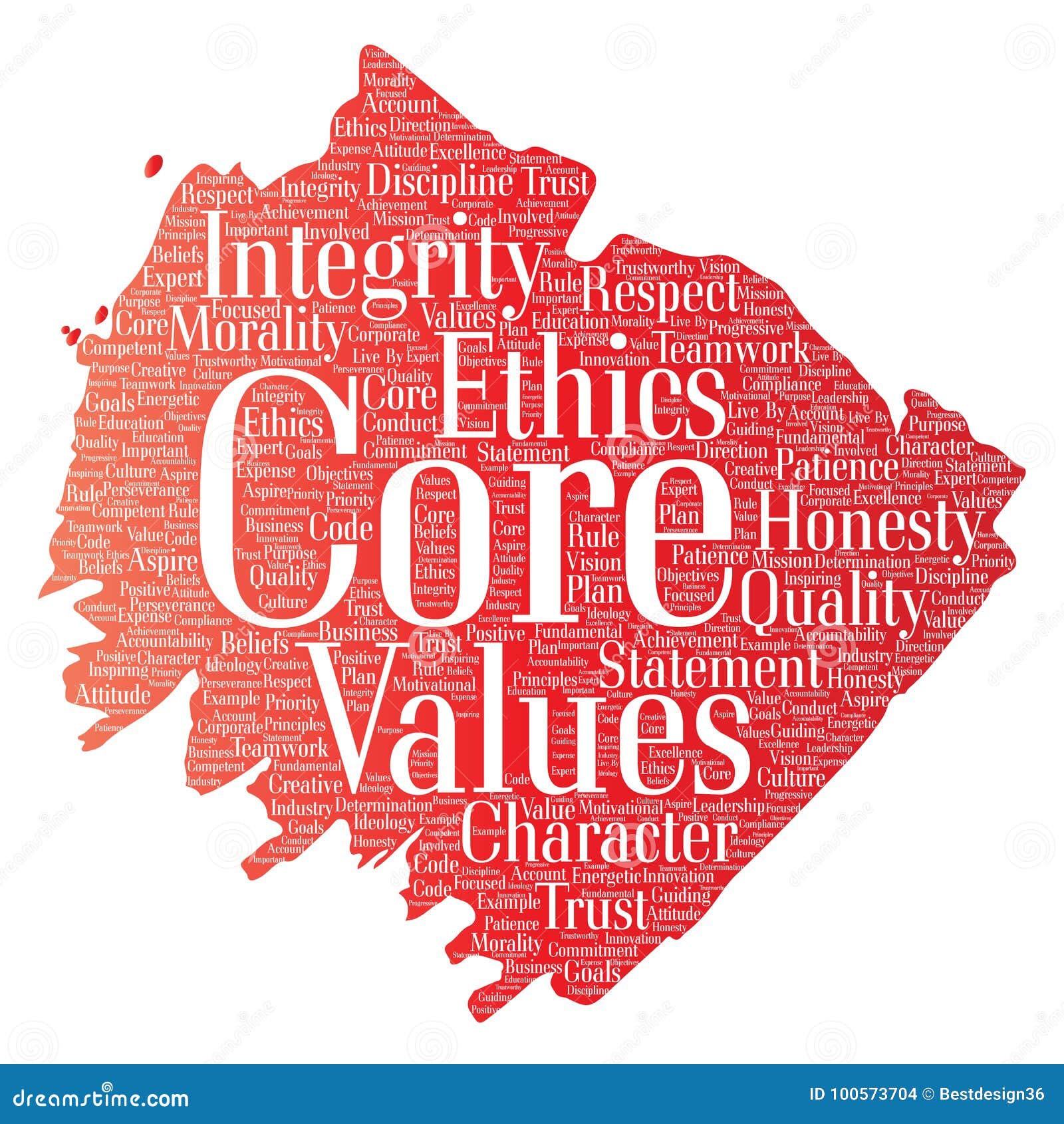 Vector Core Values Integrity Ethics Paint Brush Stock Vector ... Vector Core Values Integrity Ethics Paint Brush Stock Vector ...