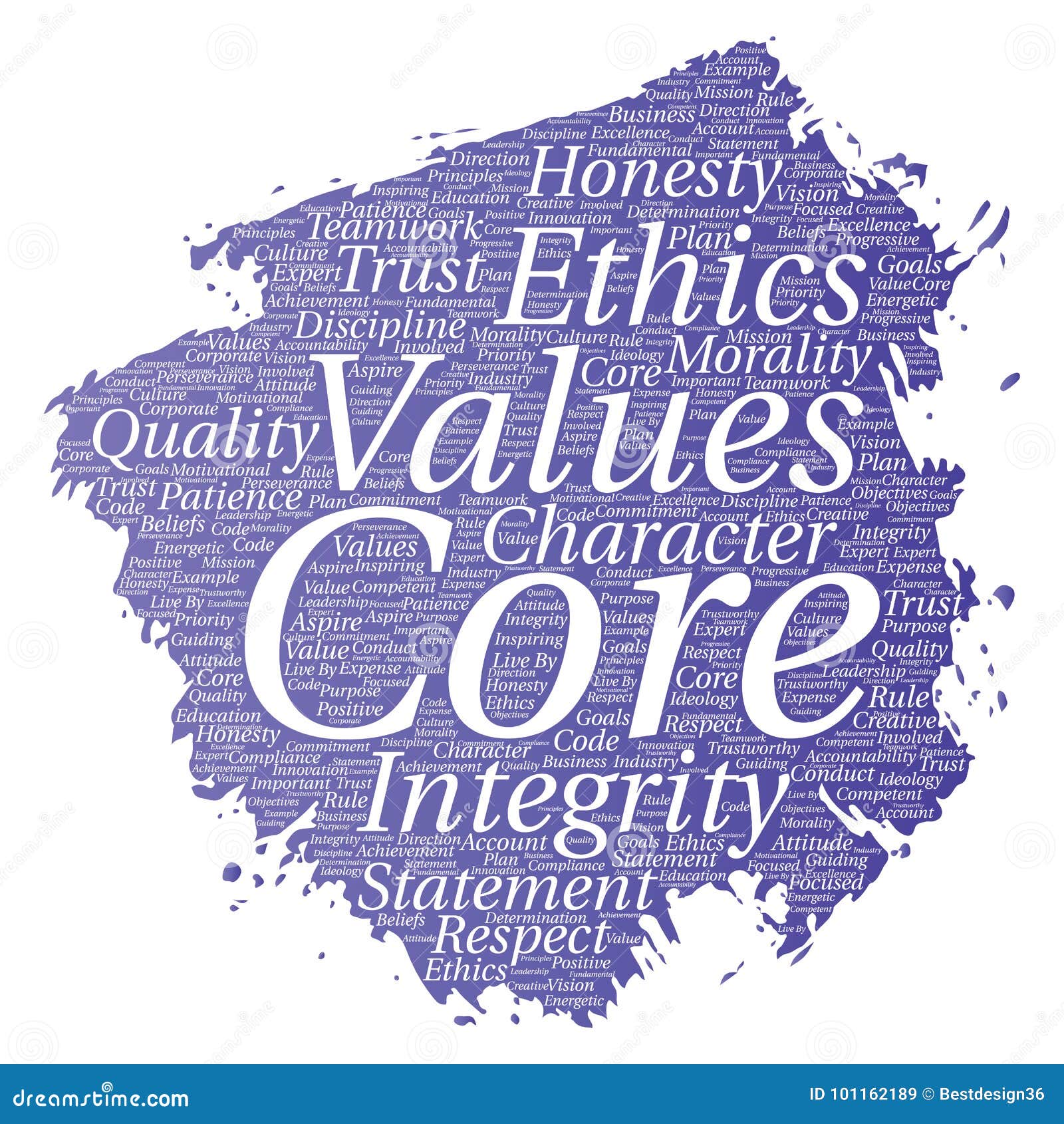 Vector Core Values Integrity Ethics Paint Brush Stock Vector ... Vector Core Values Integrity Ethics Paint Brush Stock Vector ...
