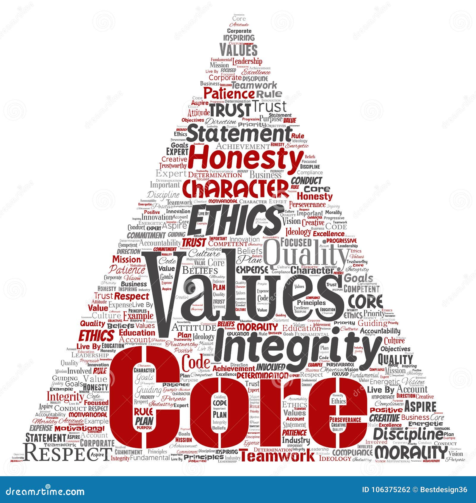 Vector Core Values Integrity Ethics Triangle Arrow Stock Vector ... Vector Core Values Integrity Ethics Triangle Arrow Stock Vector ...