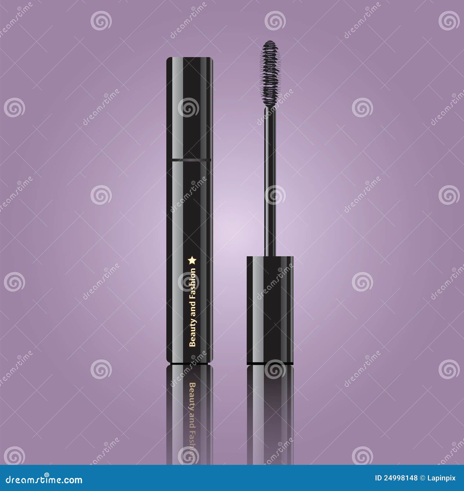 Vector cosmetic ink stock vector. Illustration of blush - 24998148