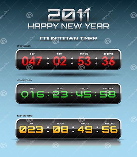 Vector countdown timer stock vector. Illustration of meter - 17070124